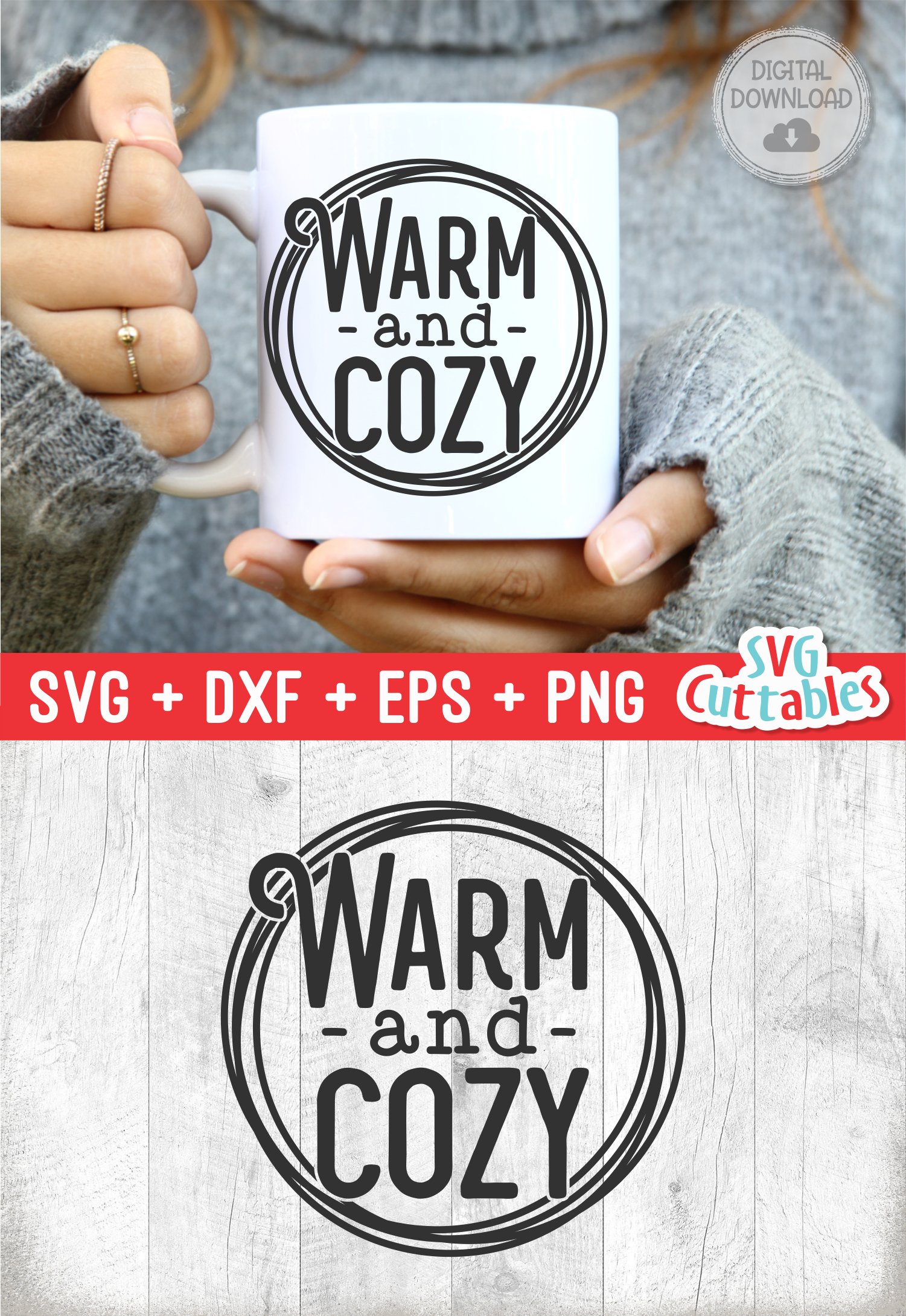 Christmas SVG | Warm And Cozy