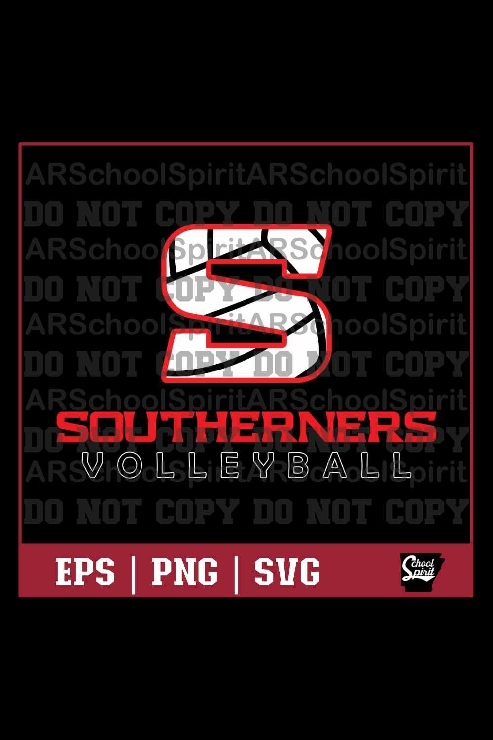 Southerners Volleyball Design