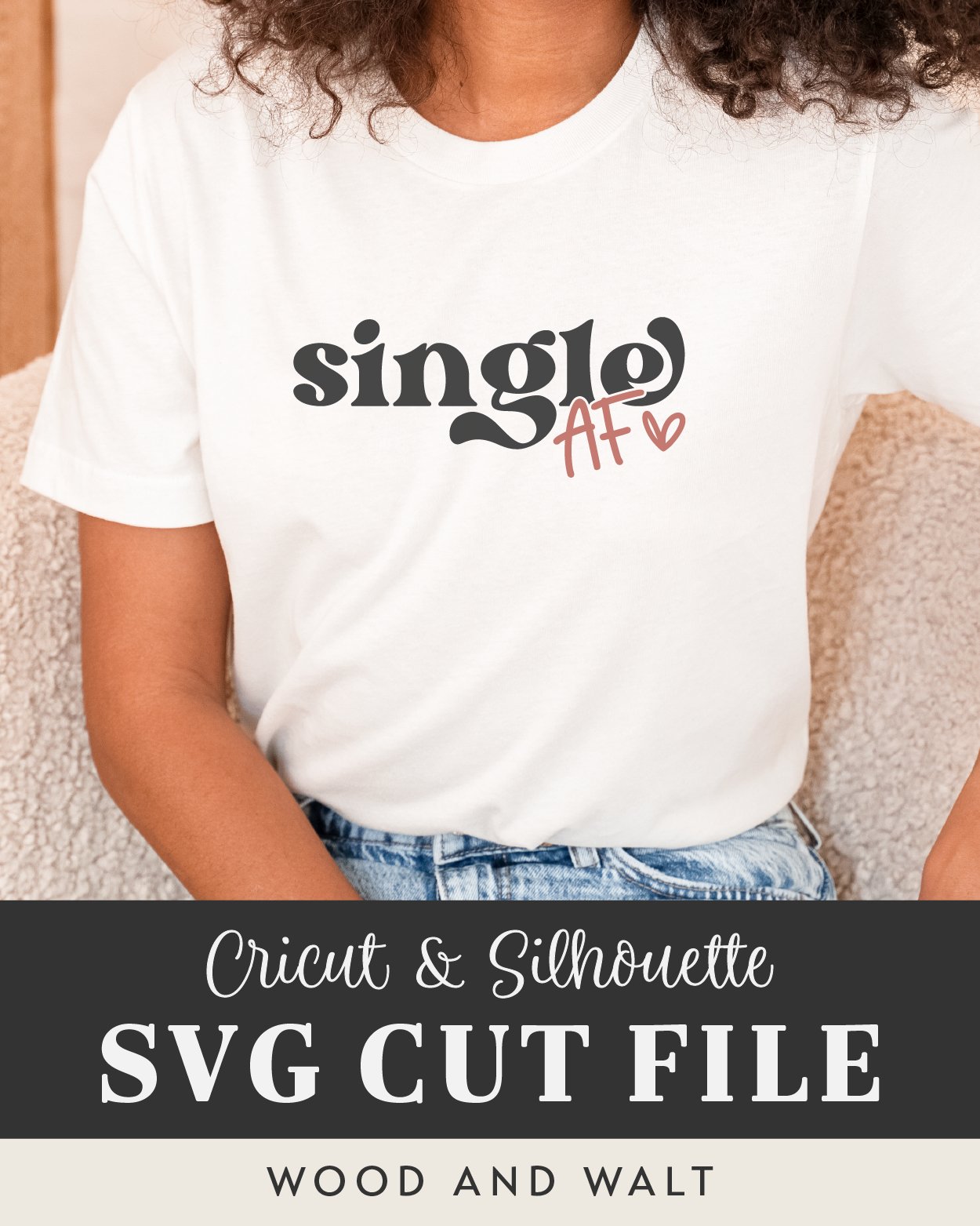 Single AF SVG | Valentine SVG