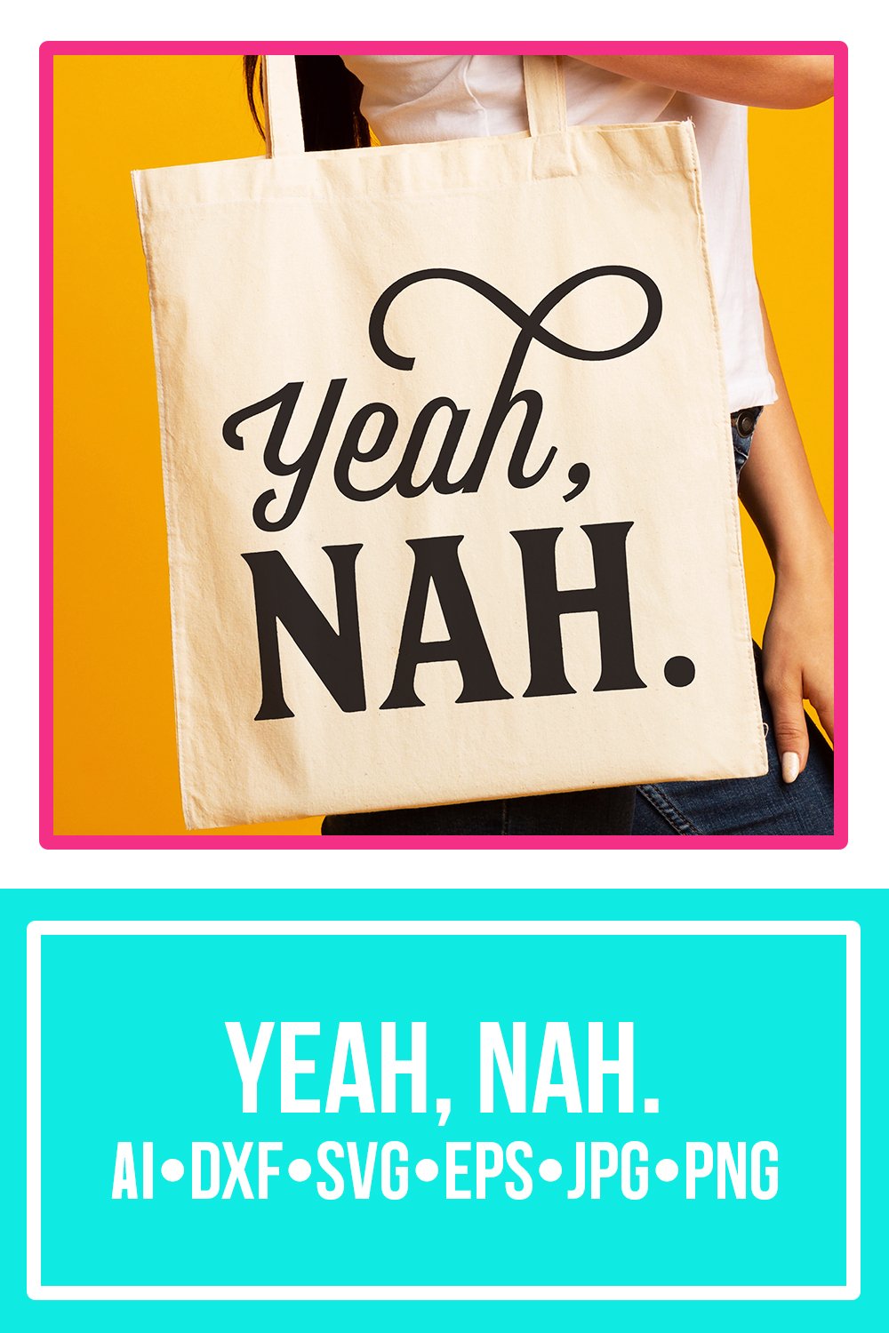 Yeah, nah | Sassy SVG