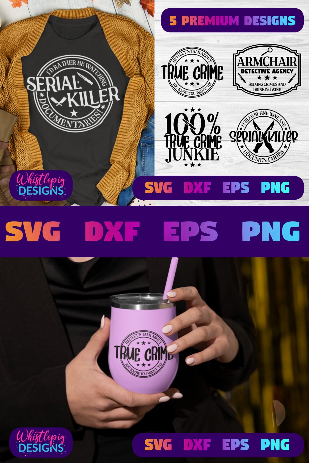 True Crime SVG Mini Bundle Serial Killer SVG mini Bundle SVG
