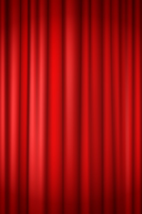 Red curtains background. Red curtain at stage for show