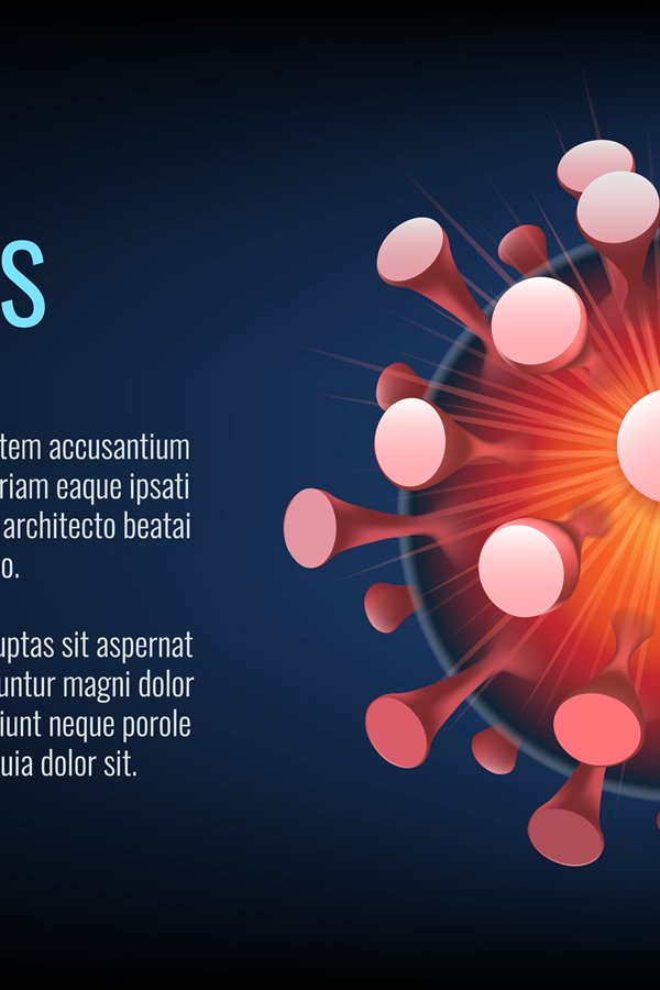 Virus infection poster