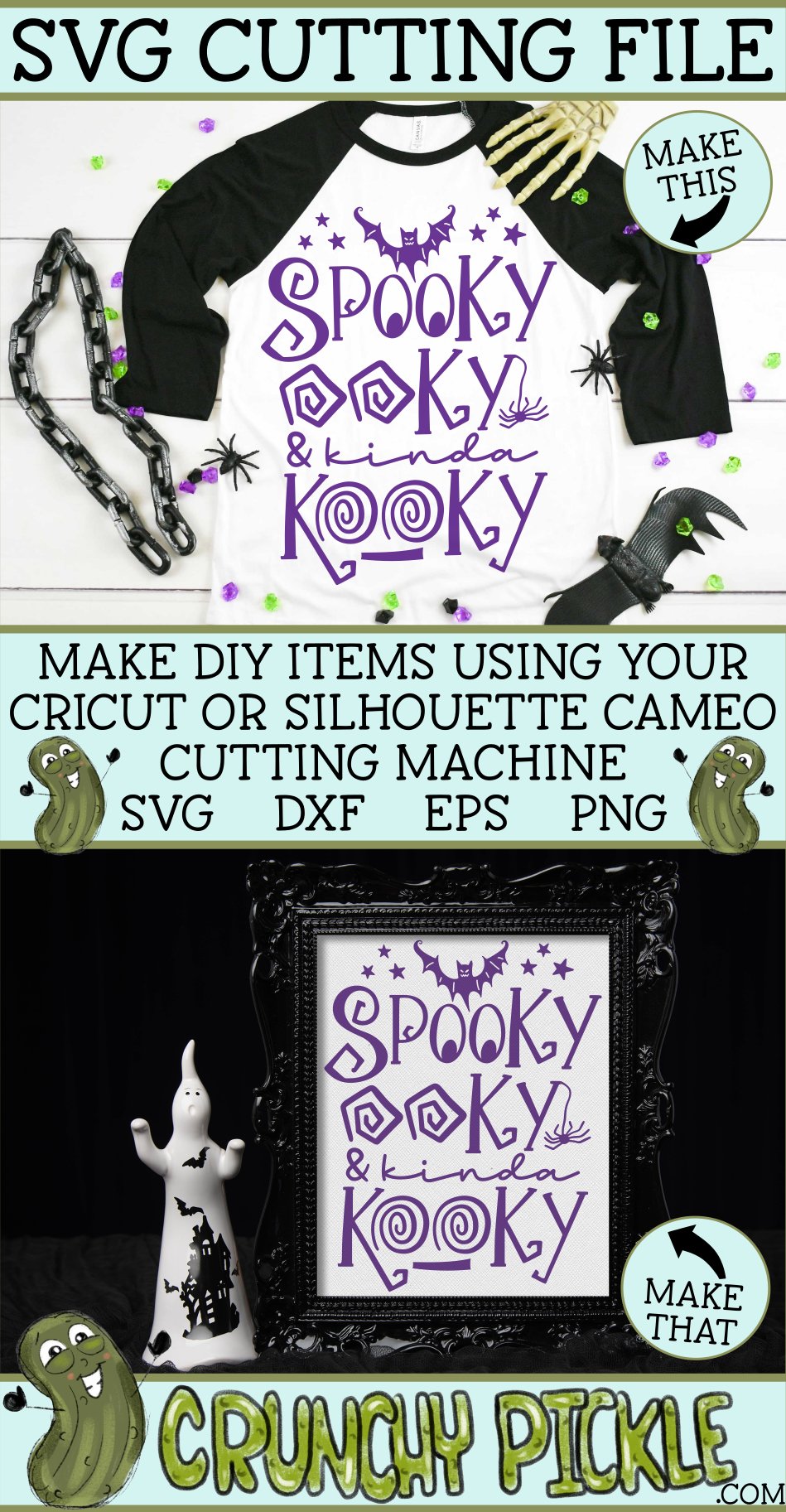 Spooky Ooky Halloween SVG Cut File