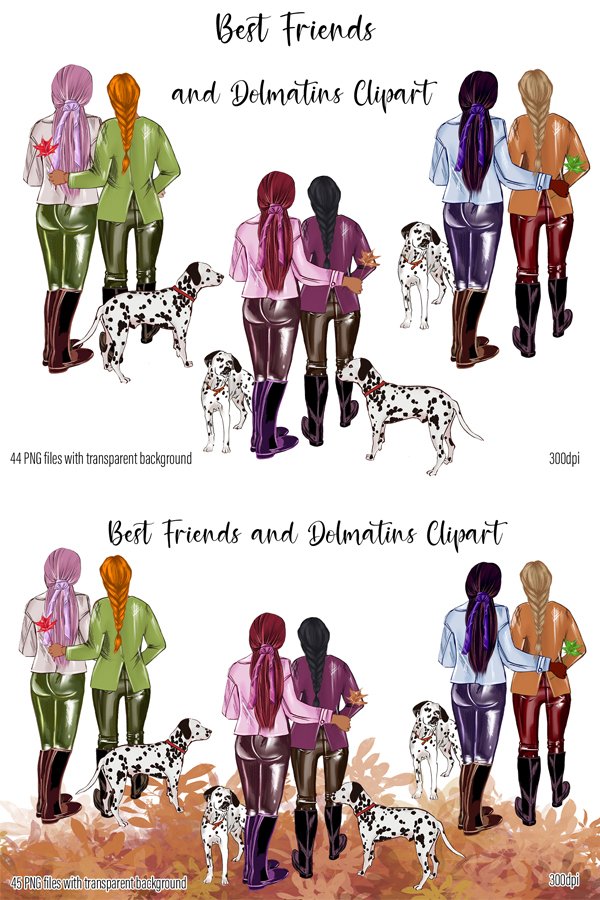 Best Friends Clipart Dogs Clipart