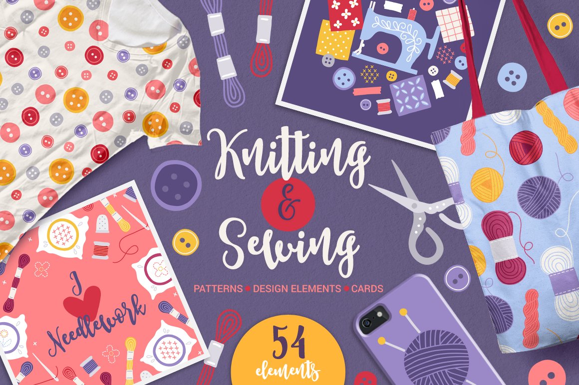 Knitting & Sewing Kit