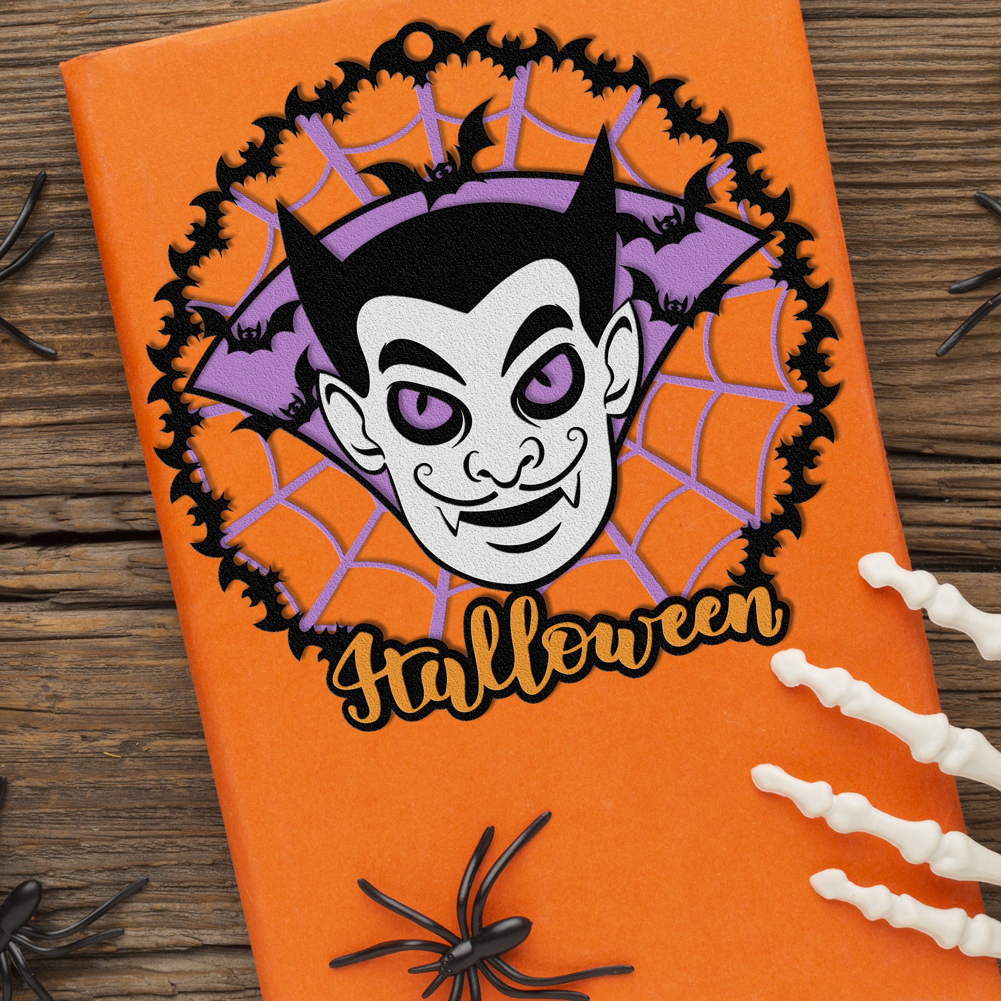 DRACULA HALLOWEEN Multilayer Cut Files