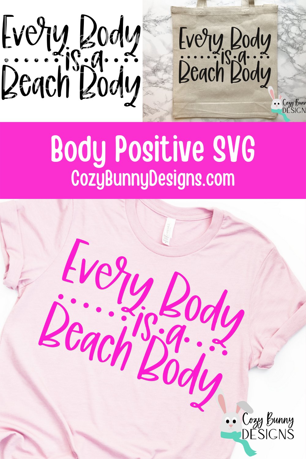 Every Body is a Beach Body SVG | Summer Vacation SVG