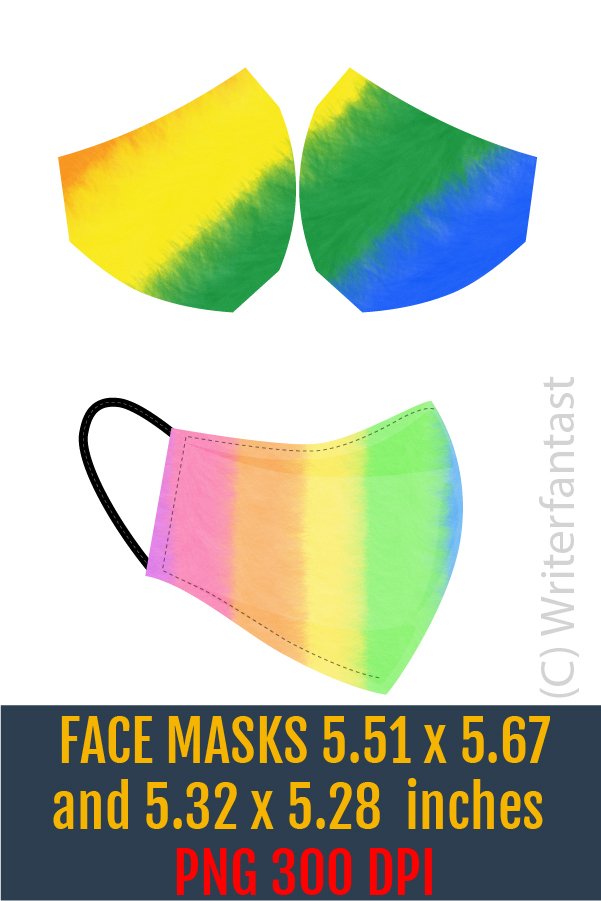Male and Female Face masks templates (1303359)