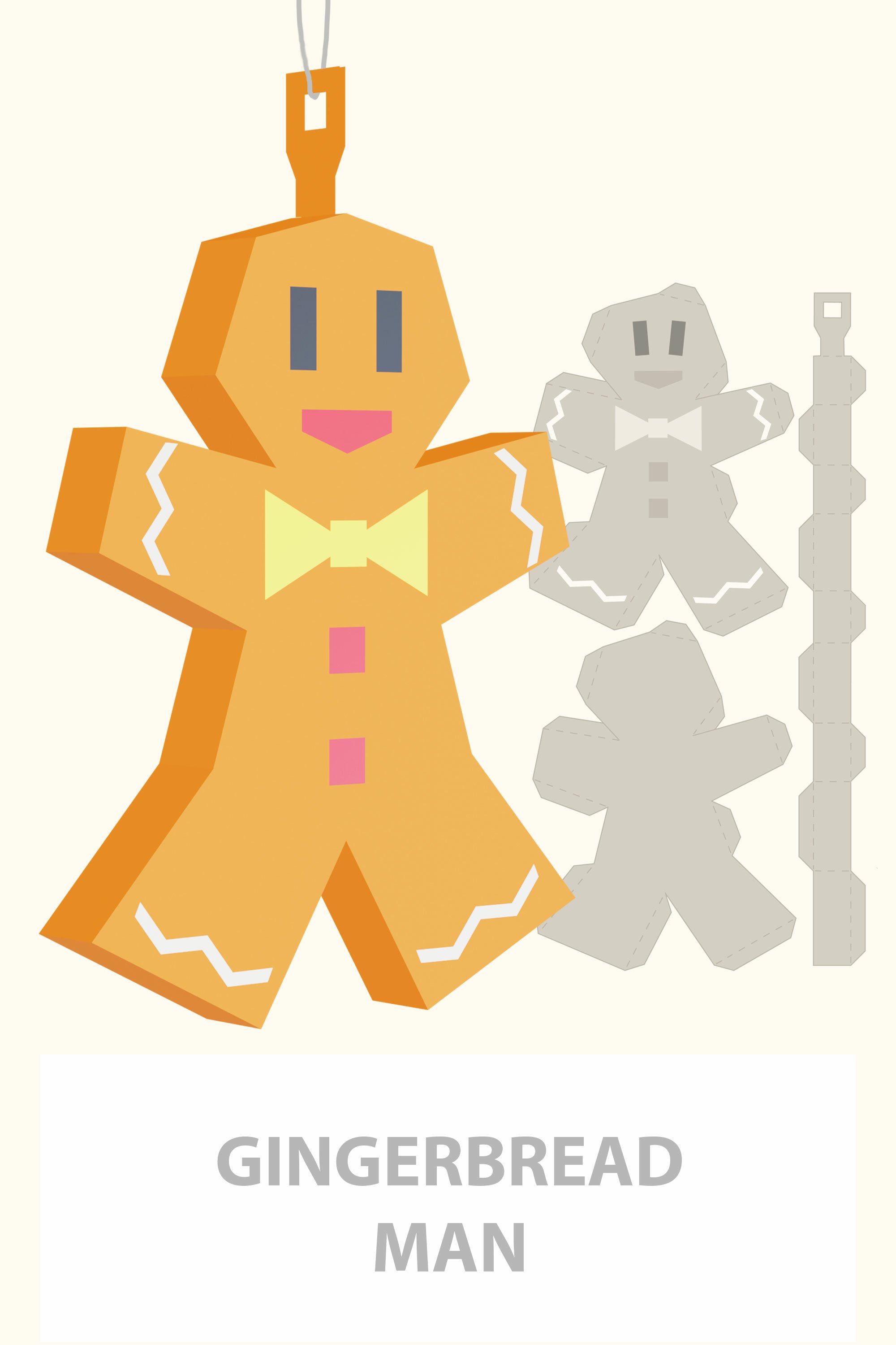 DIY Gingerbread Man