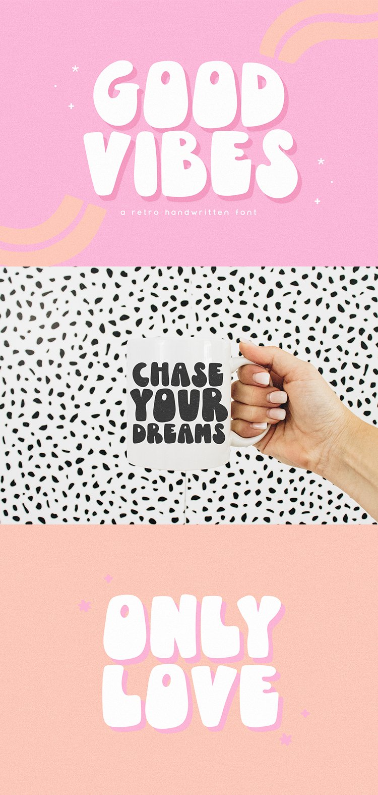 Good Vibes - A Groovy Handwritten Font