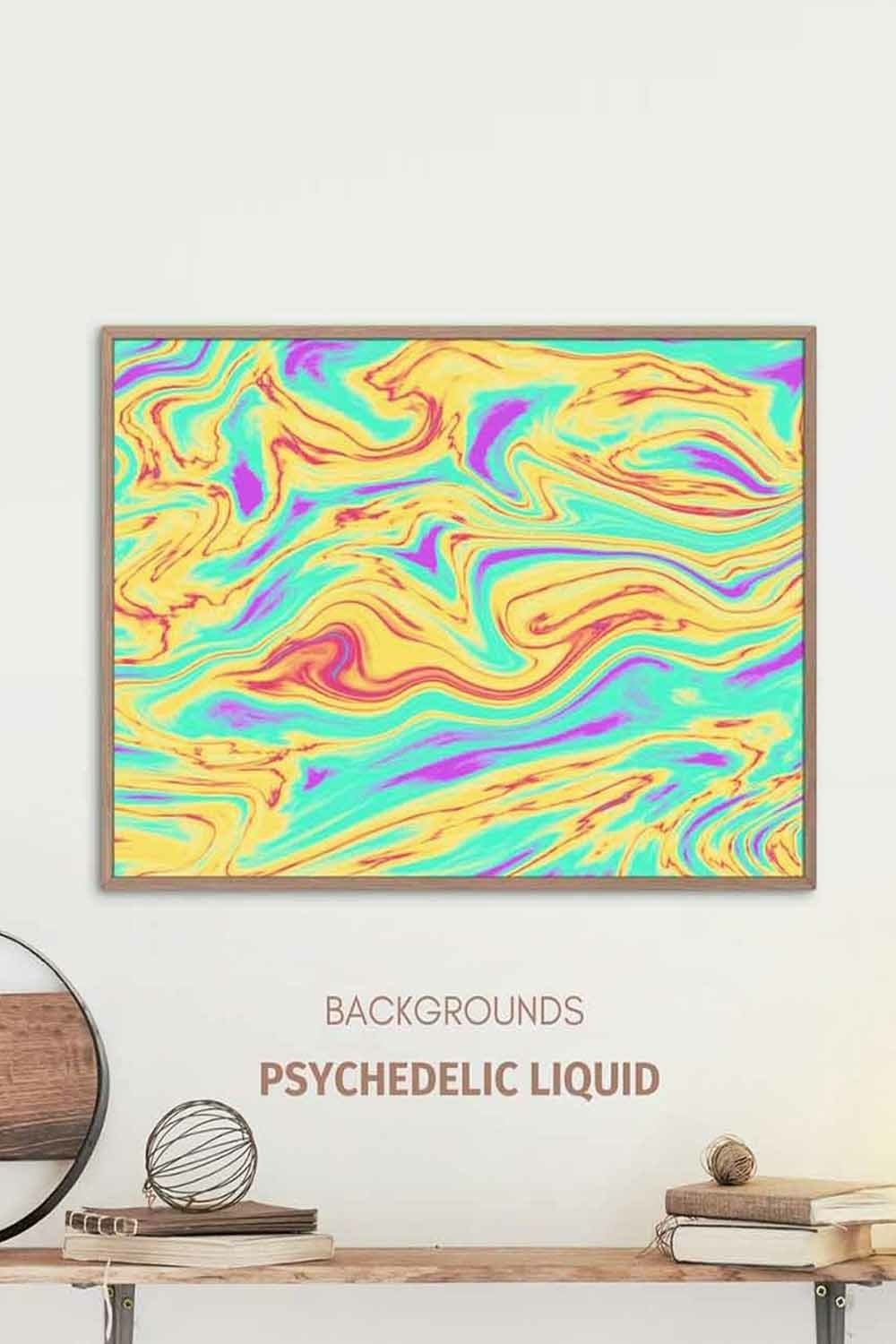 Psychedelic Liquid - 28 Backgrounds JPG