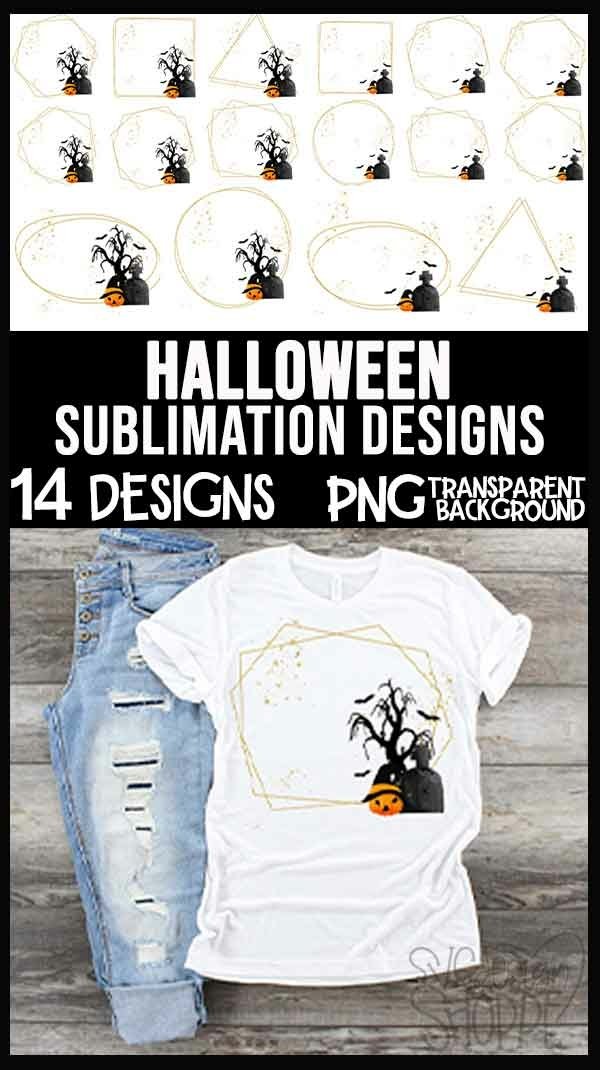 Halloween Sublimation Designs (1523599)