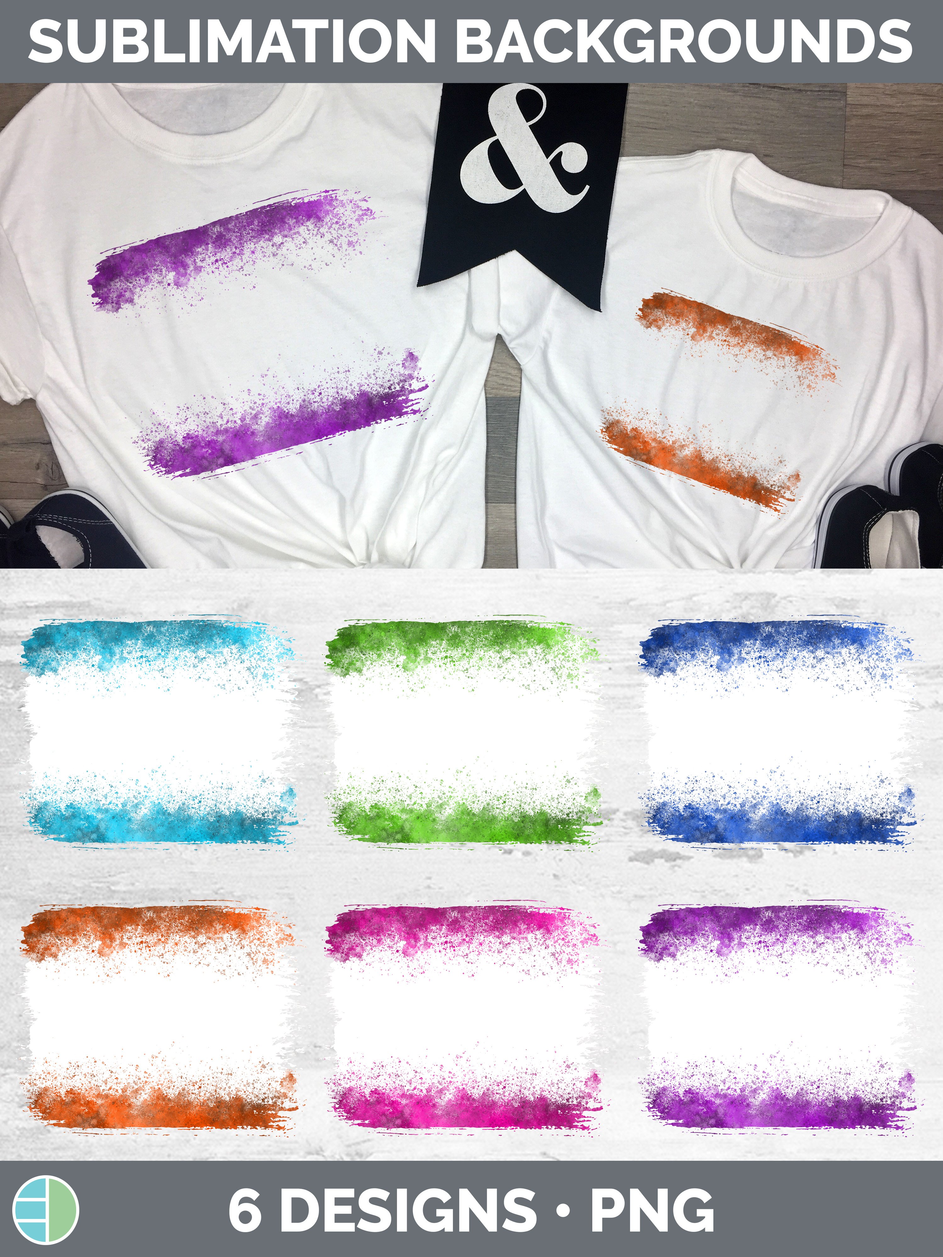 Bright Distressed Sublimation Background