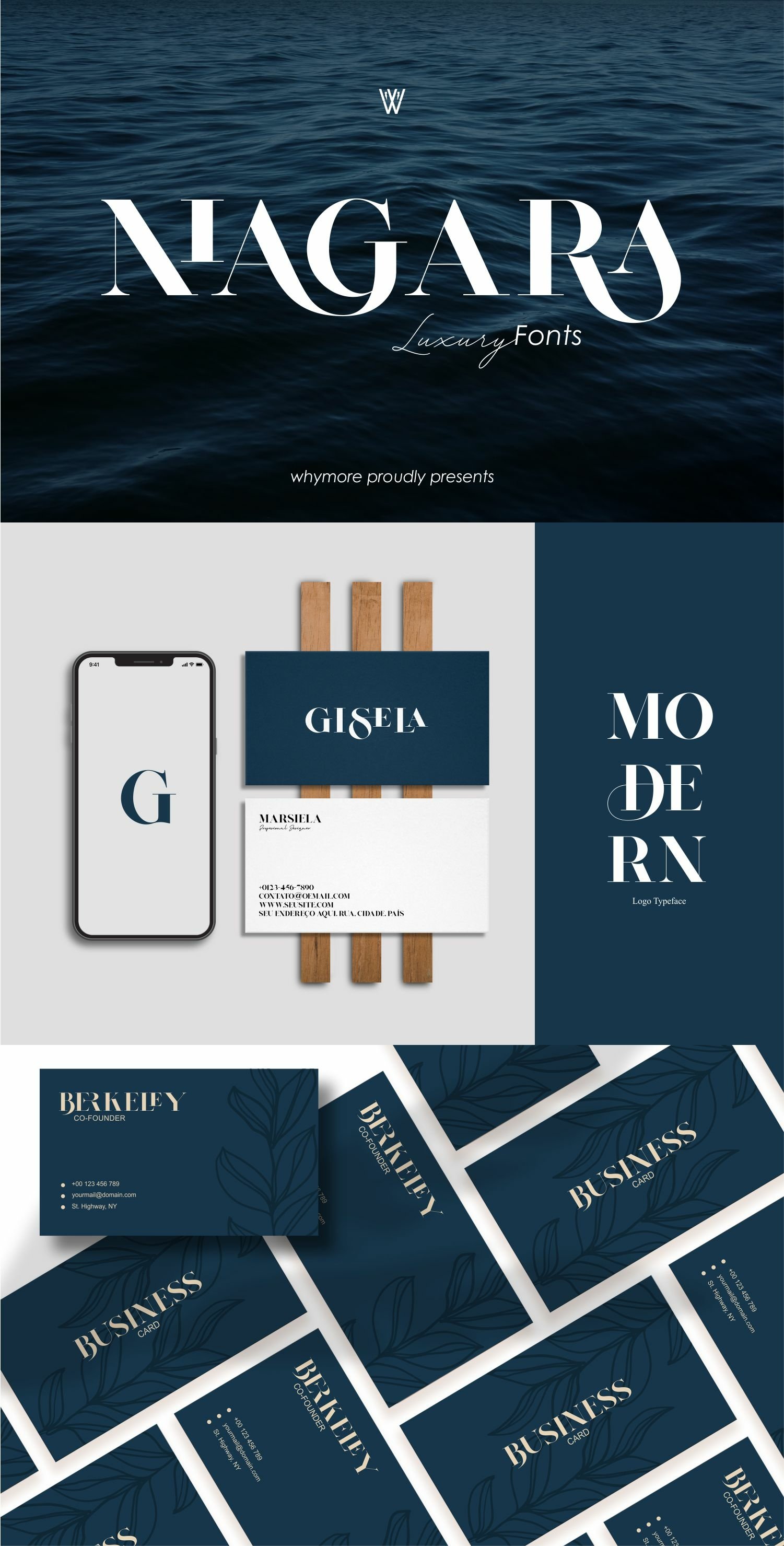 Niagara | Beautiful Serif font