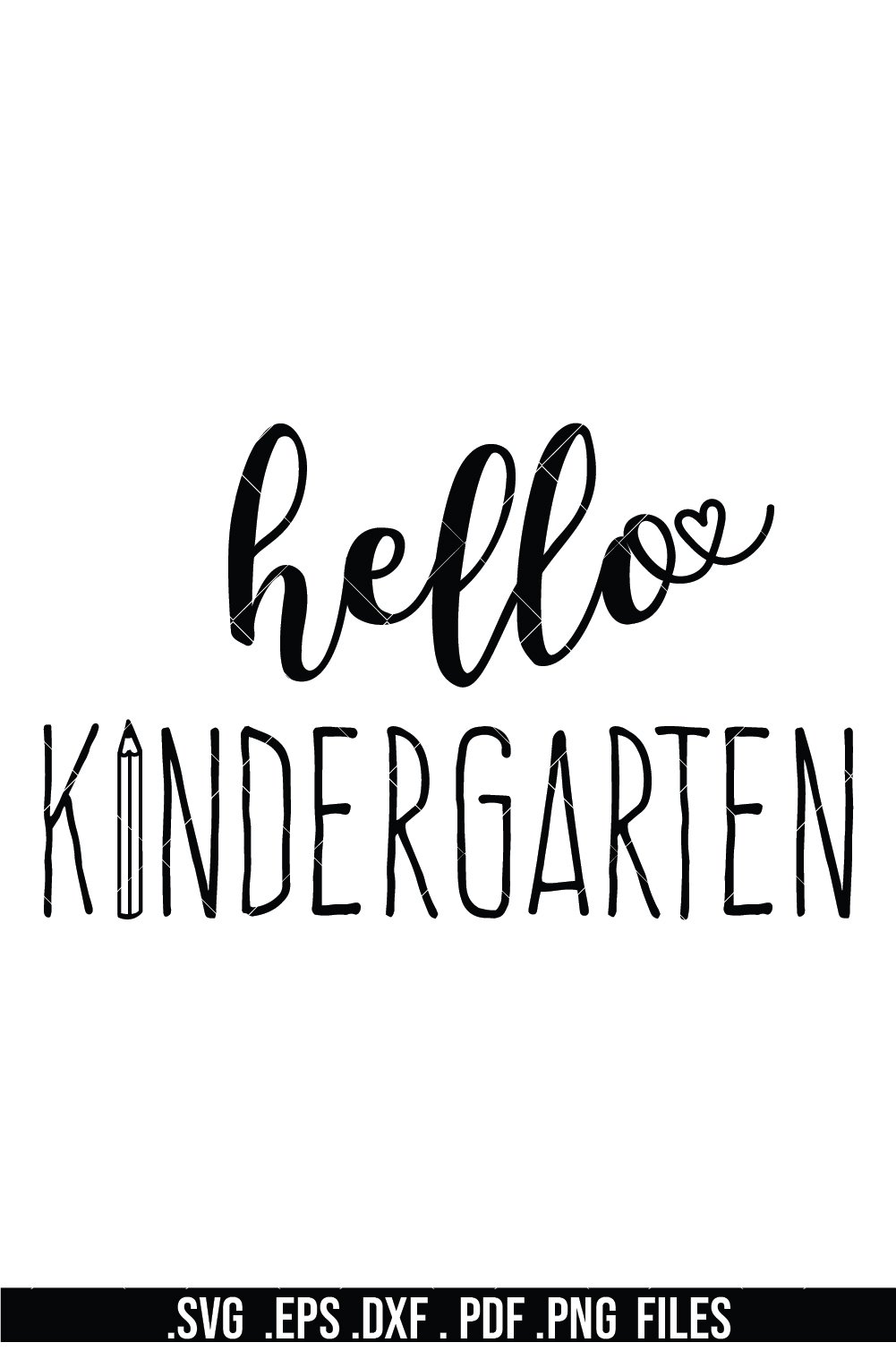 Hello Kindergarten Back to School (4585277)