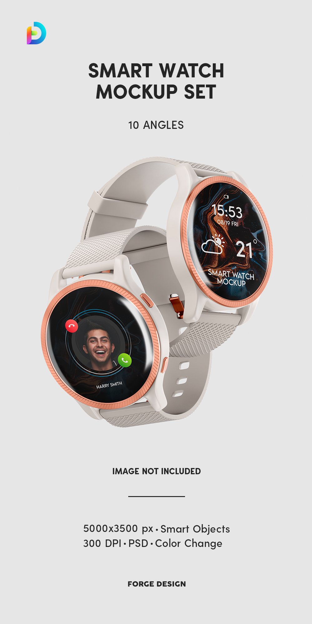 Smart Watch Mockup Set