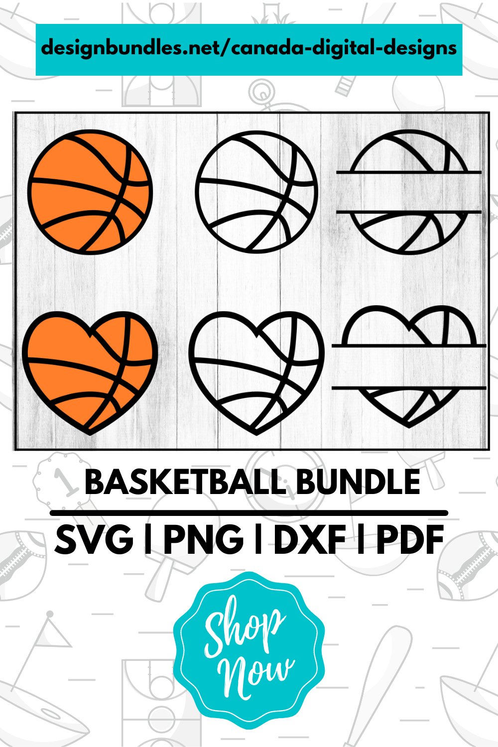 Basketball svg cut file bundle - Sports svg