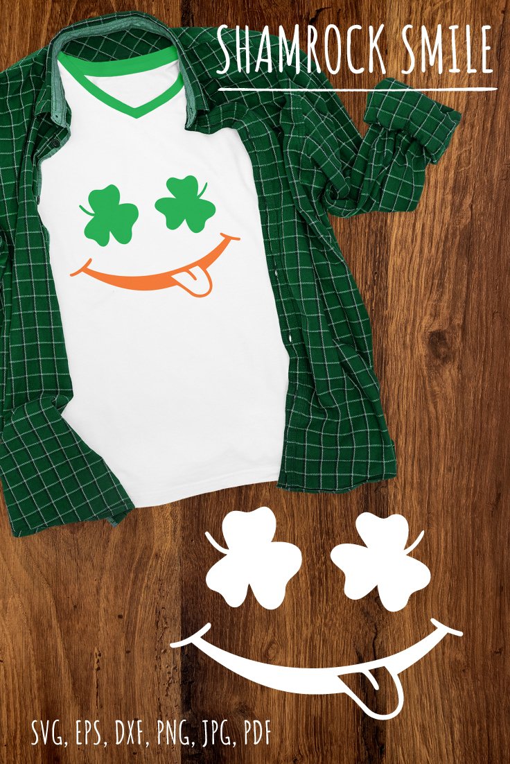 Shamrock Smile | SVG Cut File