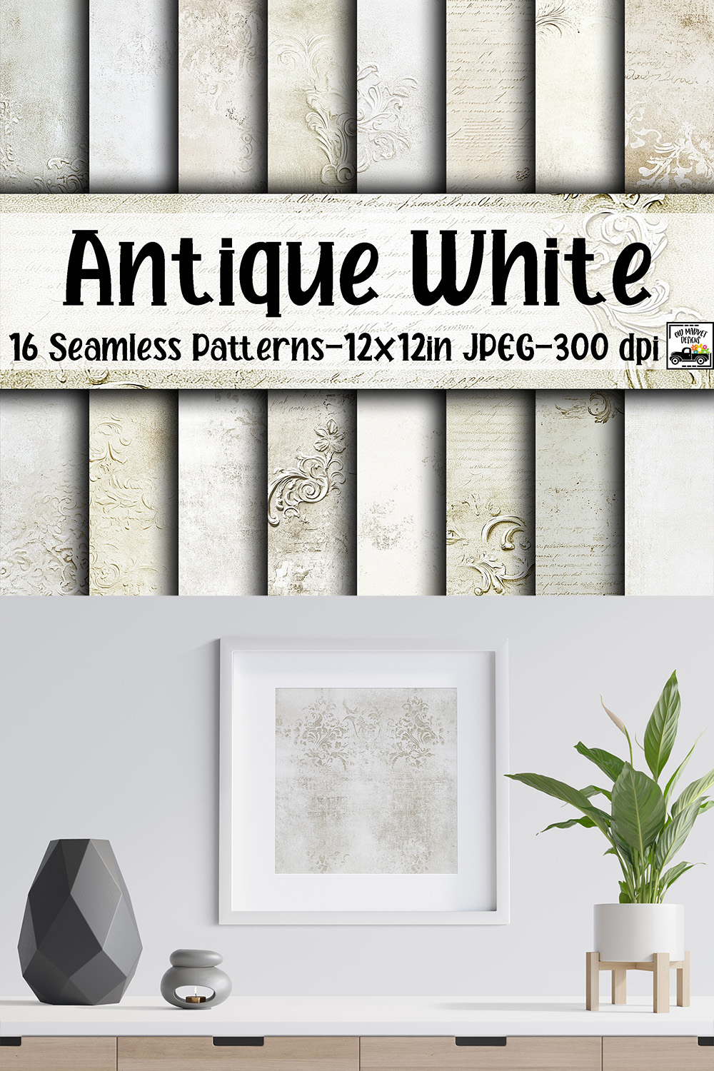 Seamless Cherry Blossoms Digital Paper