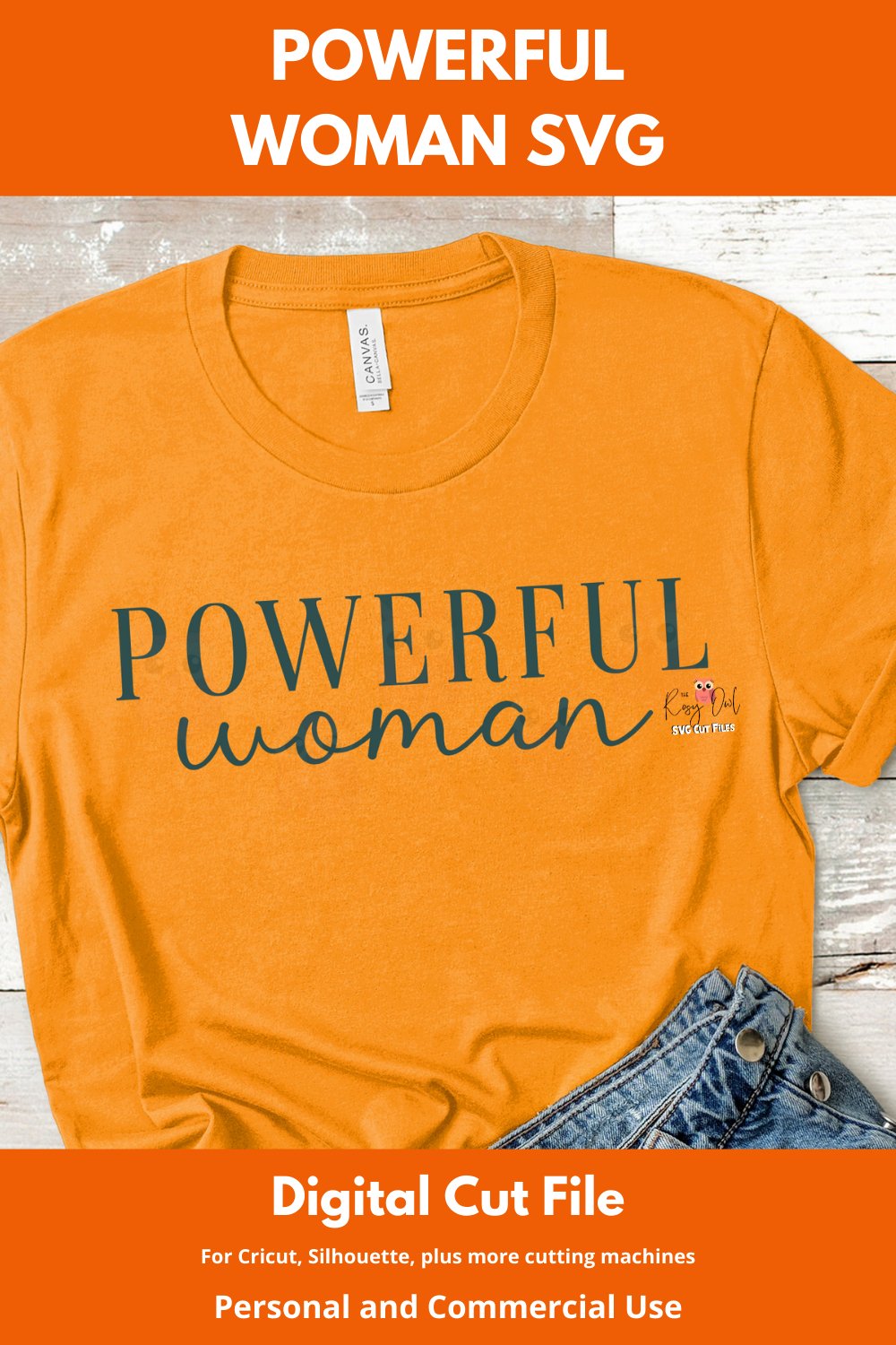 Powerful Woman SVG | Woman SVG | Empowerment SVG