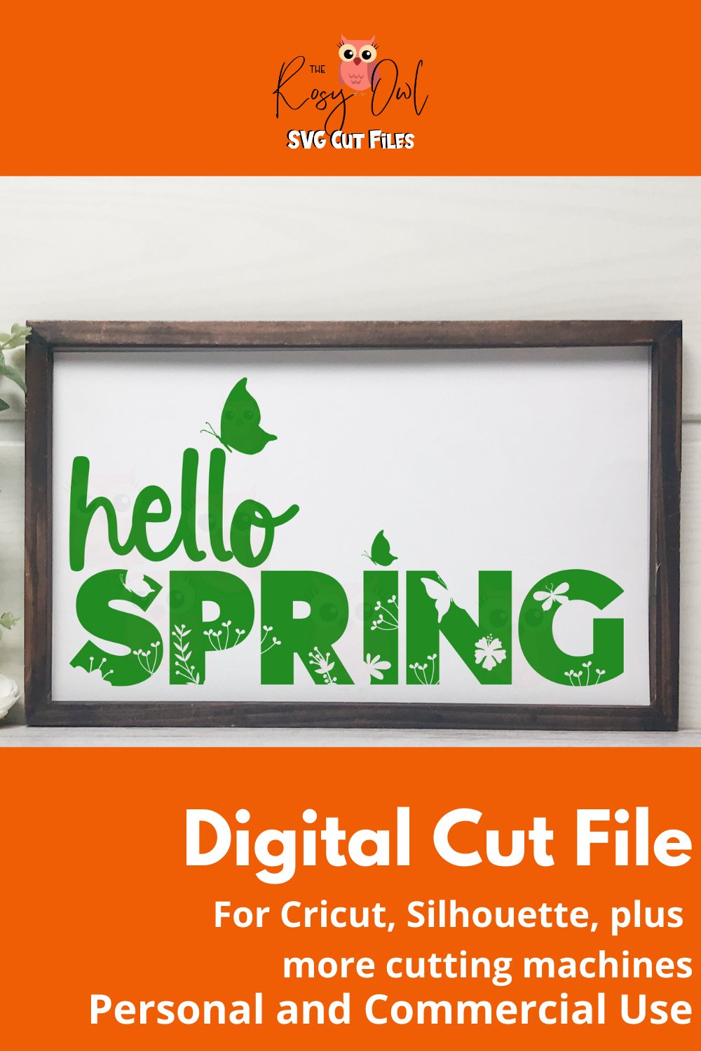 Hello Spring SVG | Spring SVG (1281480) | Cut Files | Design Bundles