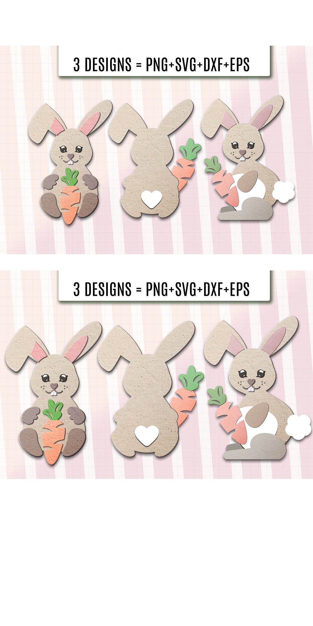 Easter Bunny SVG bundle