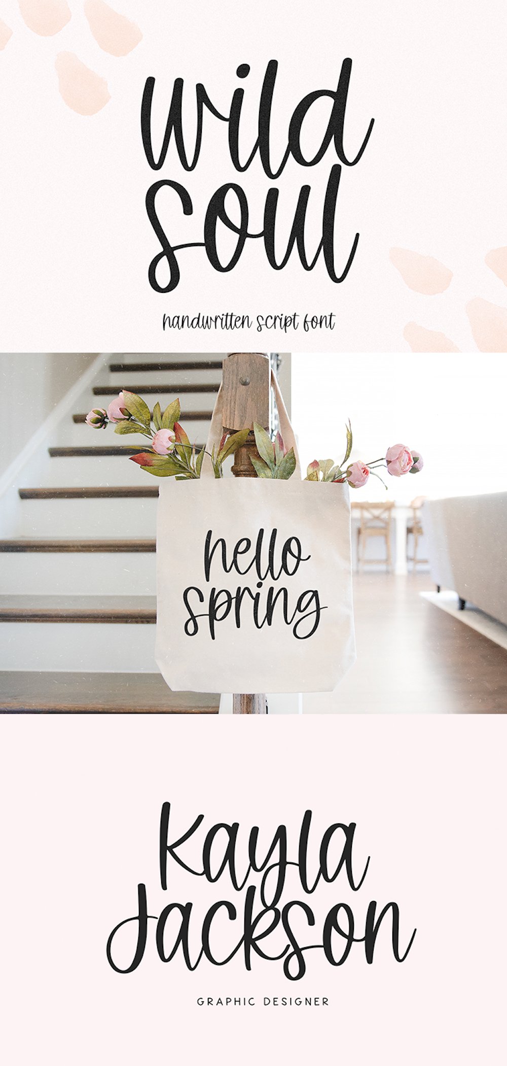 Wild Soul - Handwritten Script Font