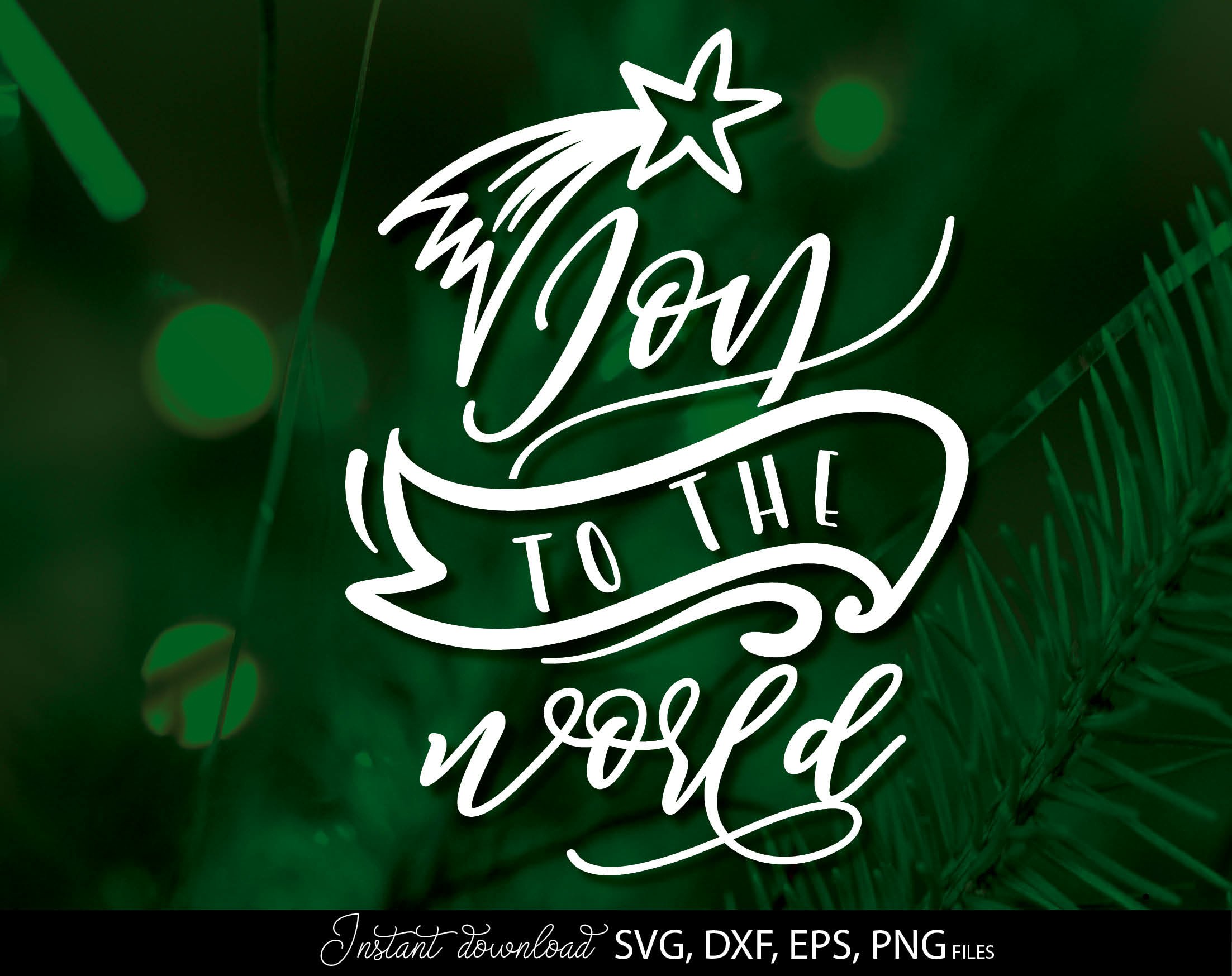 Joy to the World SVG | Christmas Nativity SVG