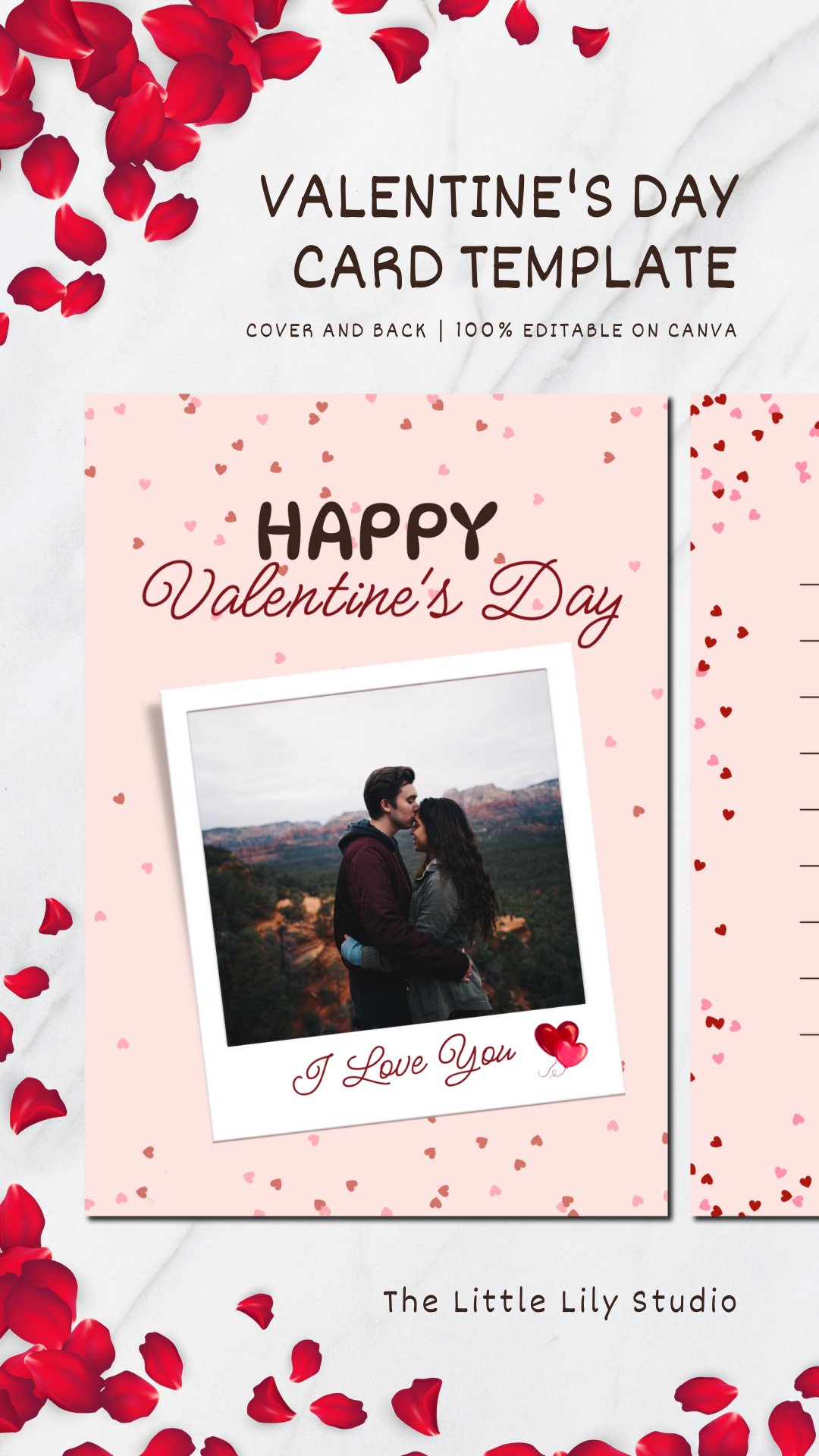 VALENTINE'S DAY CARD CANVA TEMPLATE (5151317)