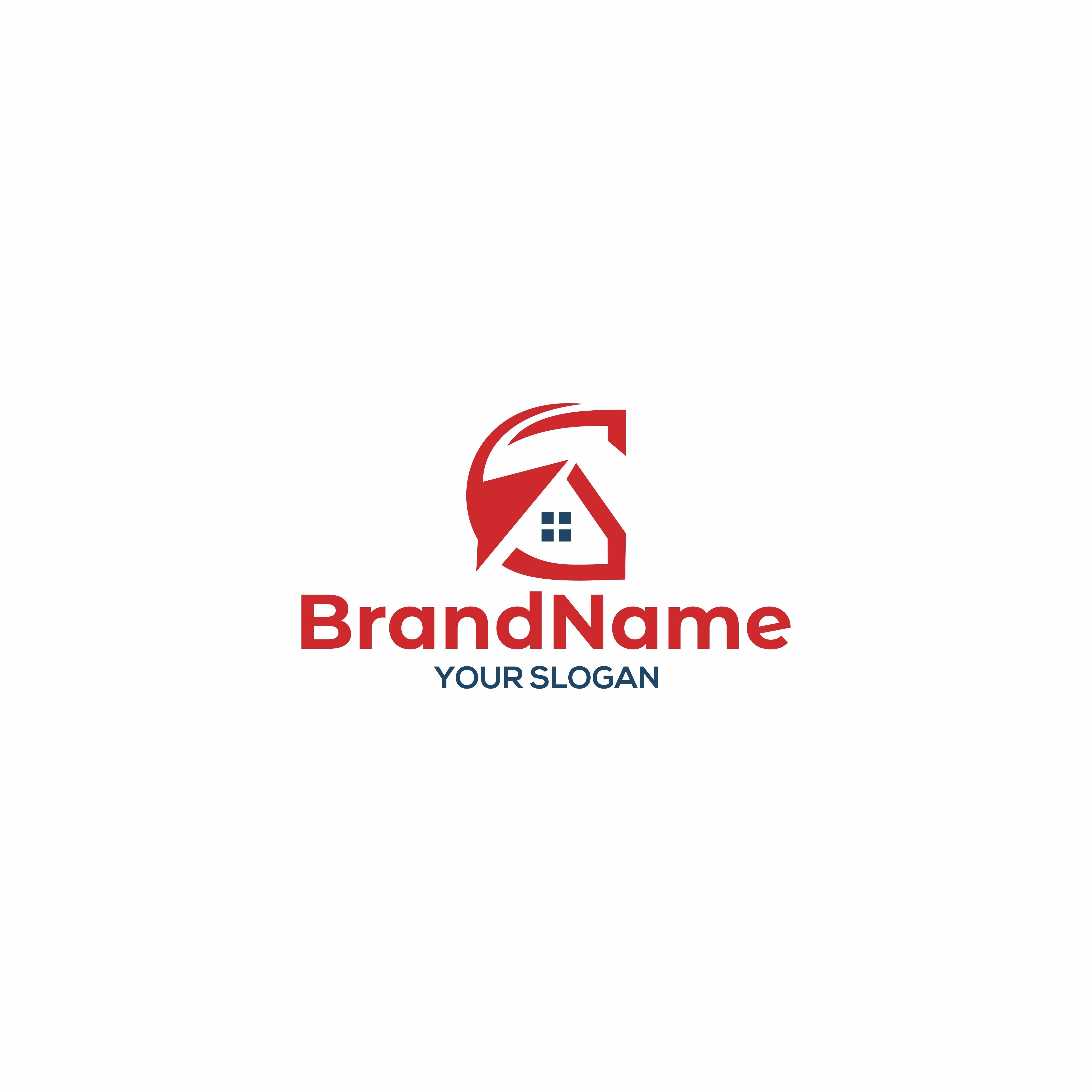 G House Logo Design Vector