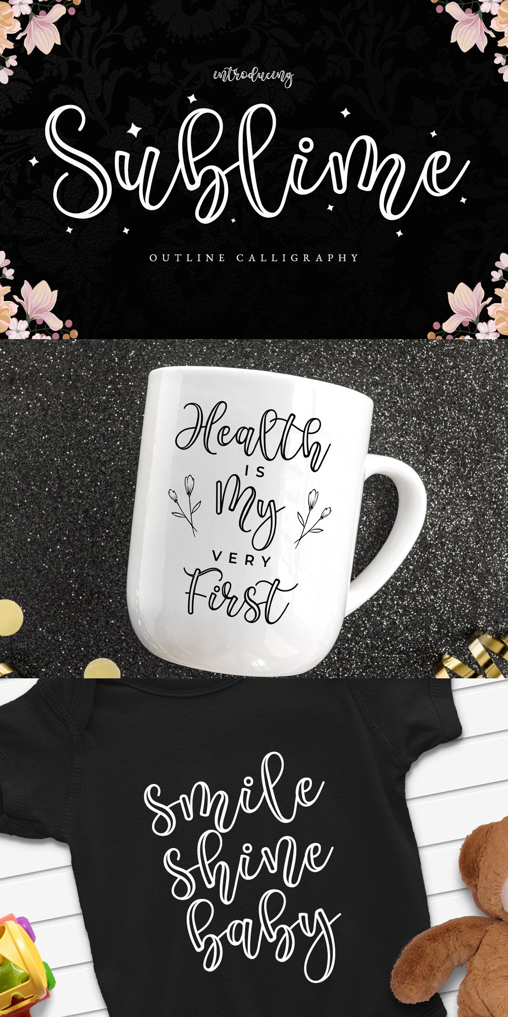 Sublime - A Bouncy Outline Script Calligraphy