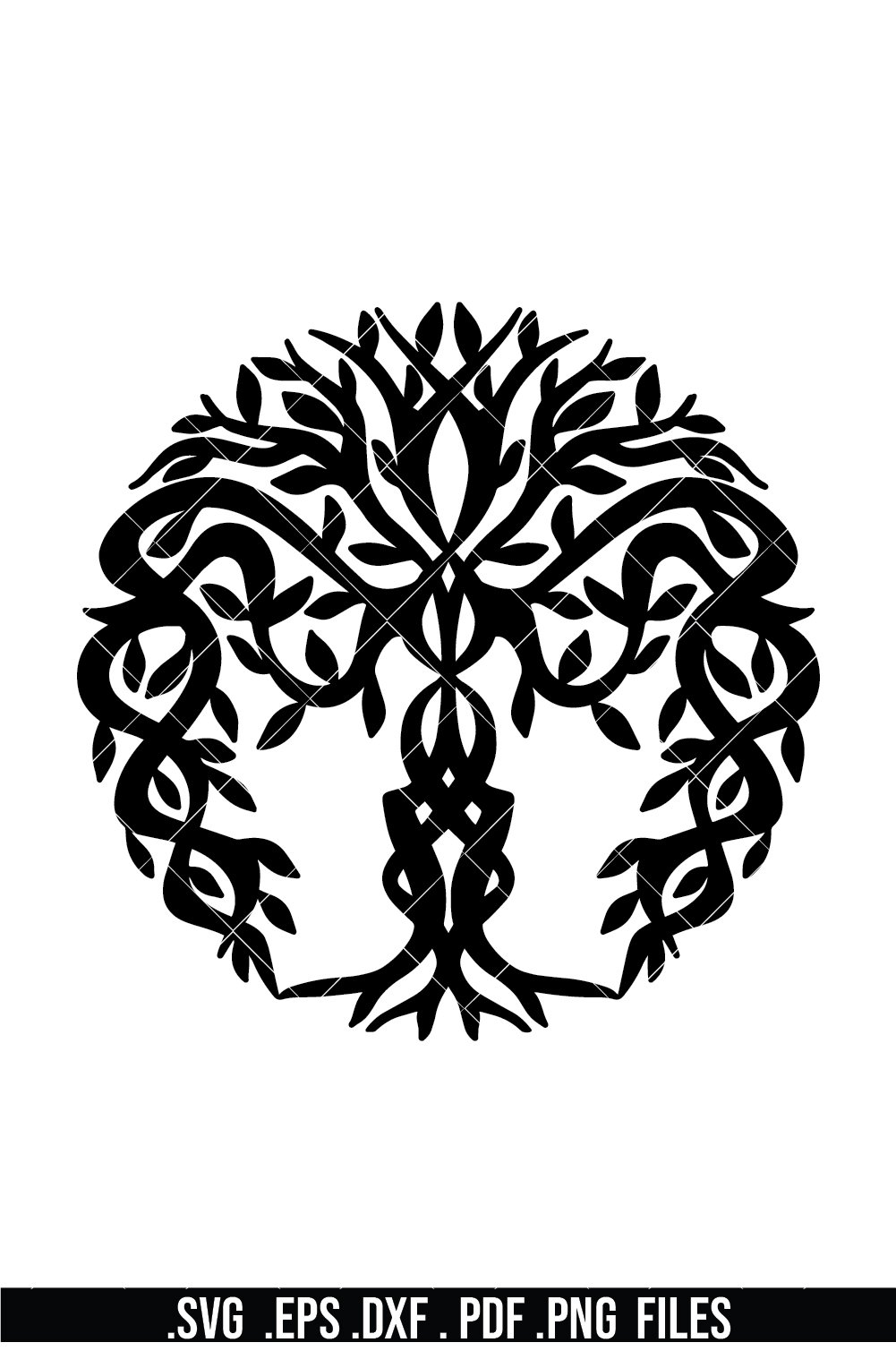 Tree SVG, Celtic Tree of Life SVG, Tree Cut File, Tree