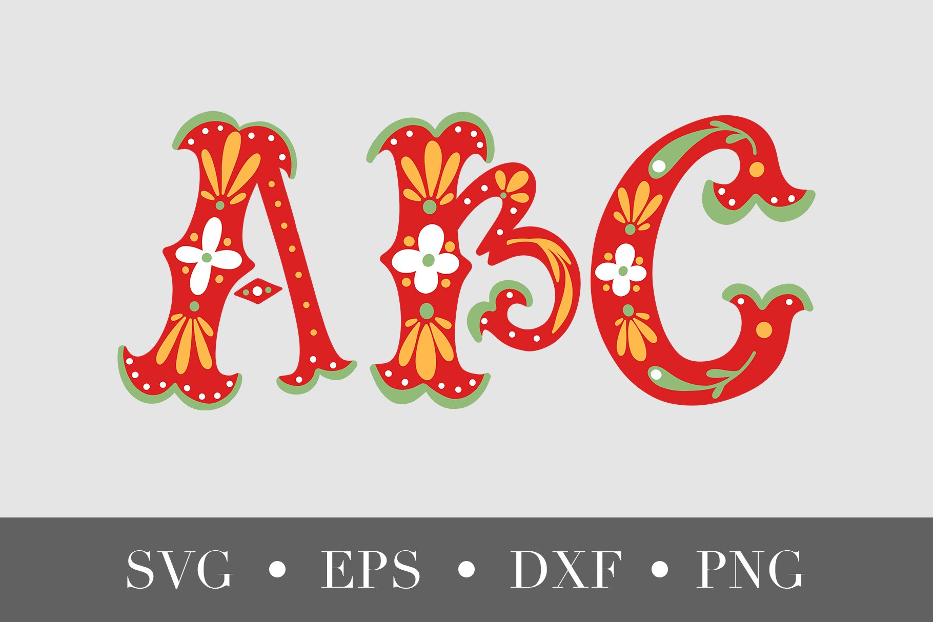 COLORFUL LETTERS SVG - Commercial Use Svg, Alphabet Svg