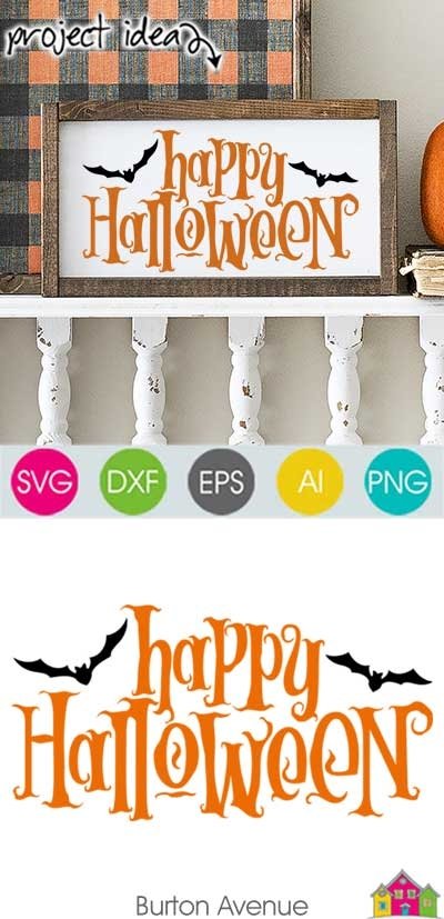 Happy Halloween SVG File | Halloween SVG File