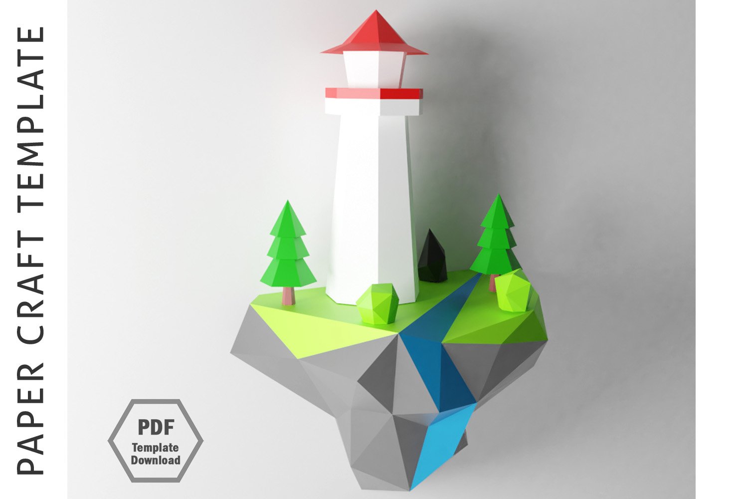 Island Papercraft / Paper craft / 3D Papercraft (945269)