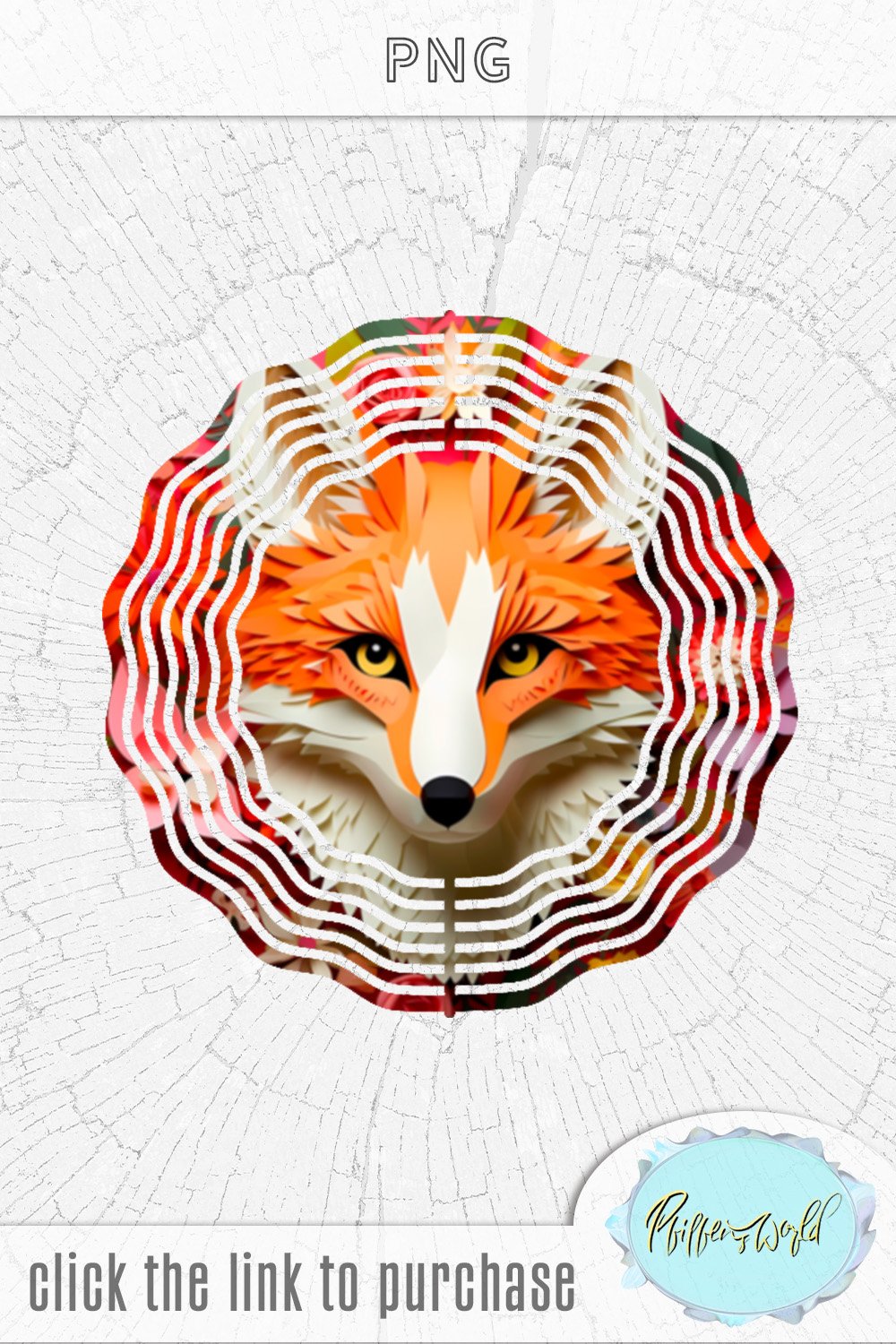 Paper Cut Effec Wind Spinner