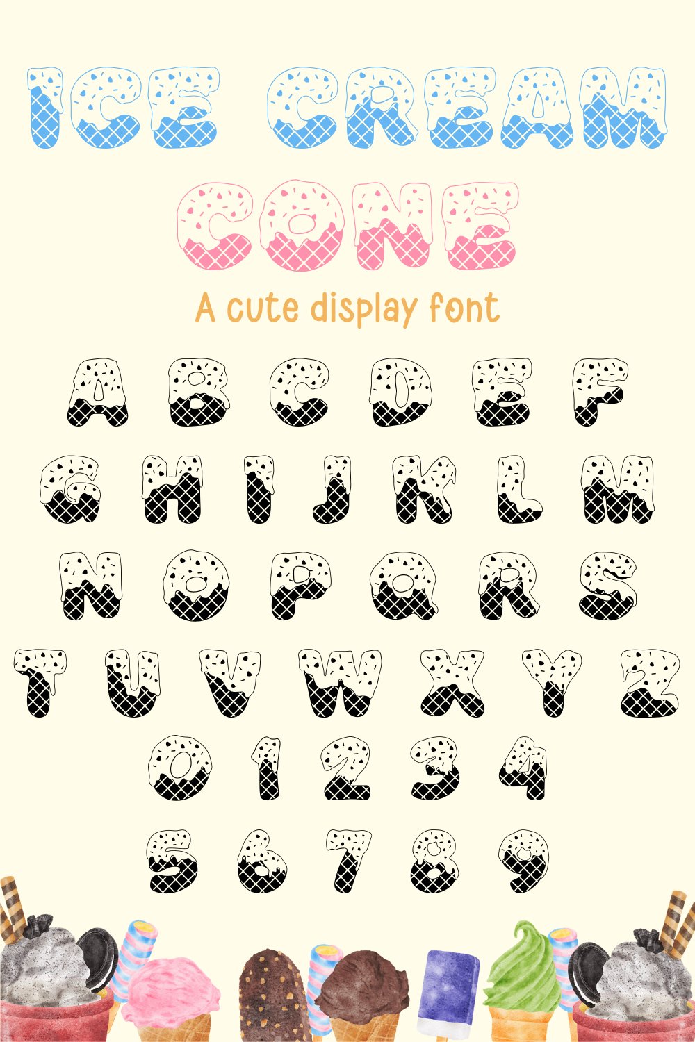 Ice Cream Cone Font Twix Takes Biscuit With New Ice Cream Cones