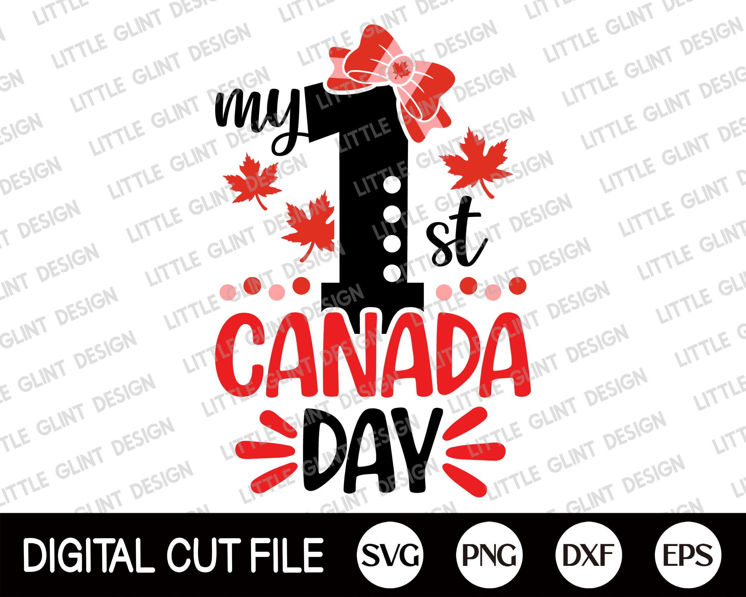 My First Canada Day SVG, Canada Day SVG, Baby Canada Shirt