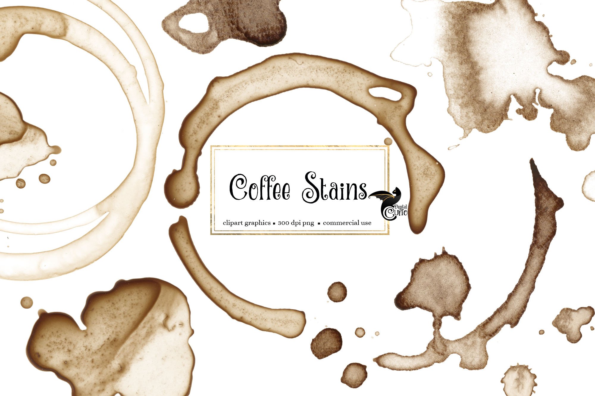 Coffee Stain Clipart (1224916)