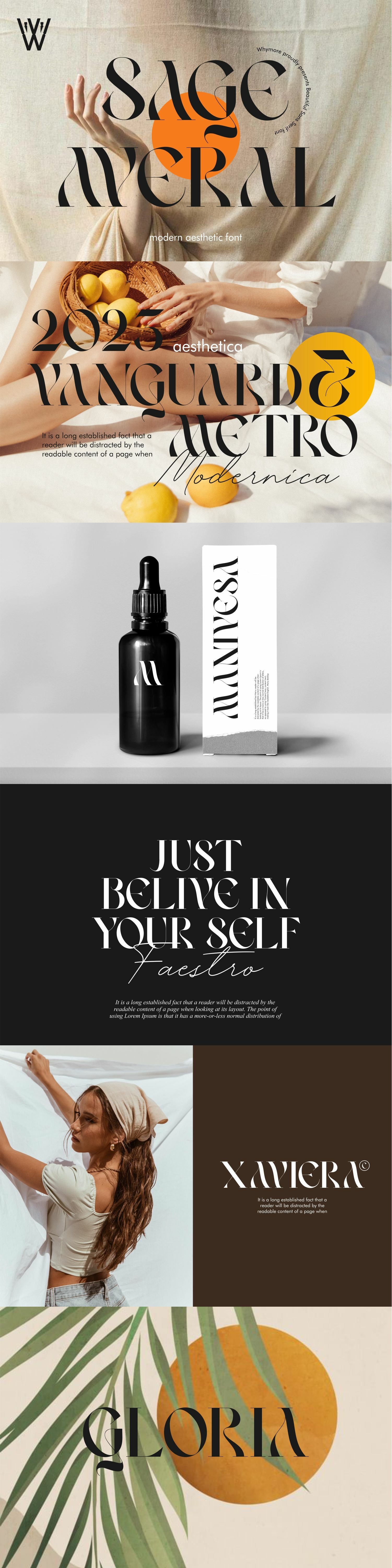 Sage Averal | Beautifull Serif Font