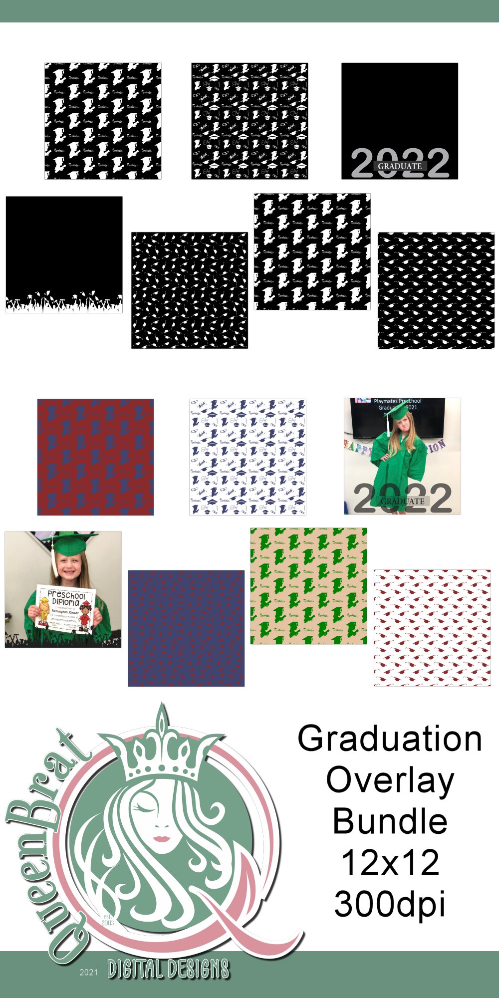 Graduation Overlay Bundle