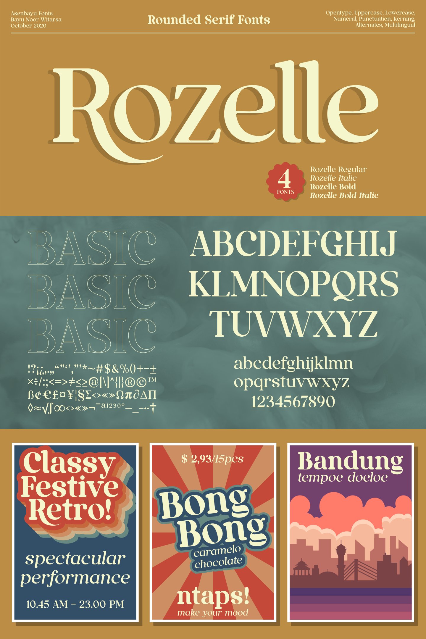 Rozelle Fonts (990377)