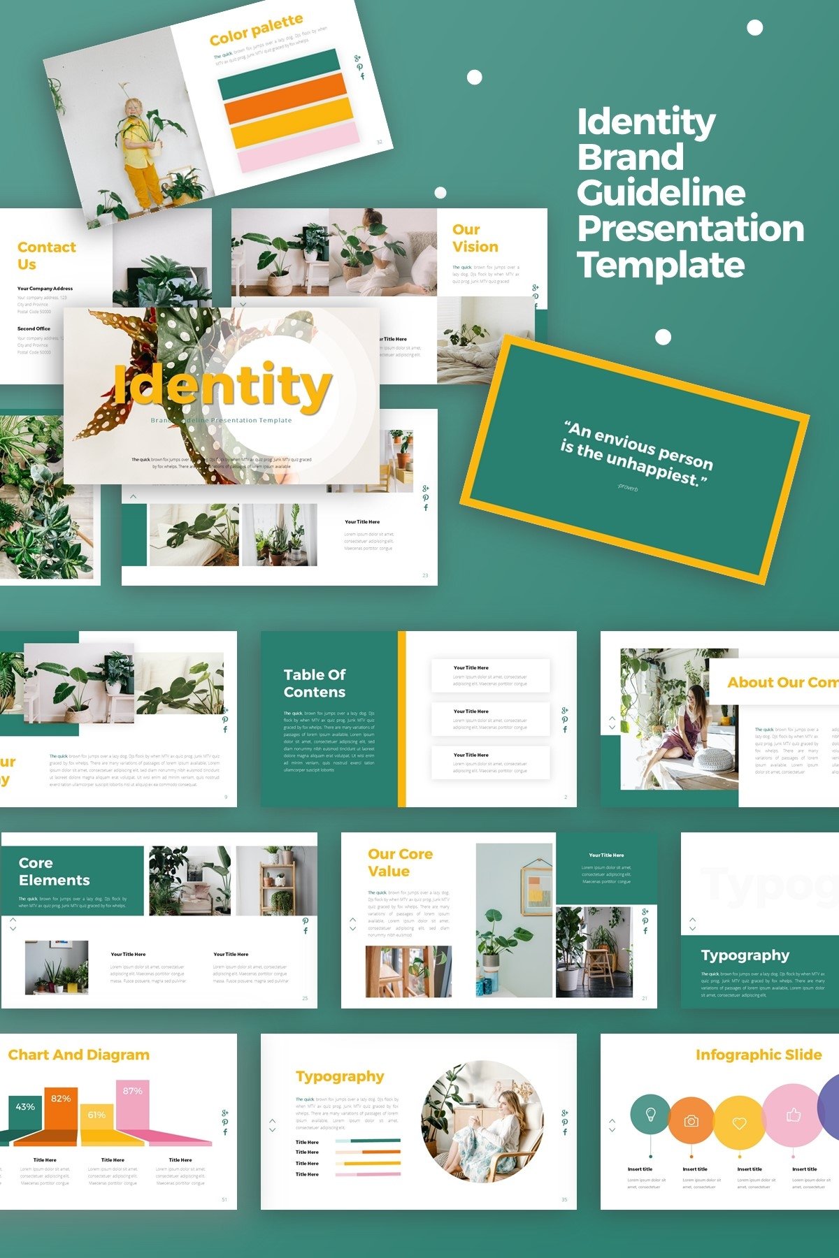 Presentation Template for Brand - Identity