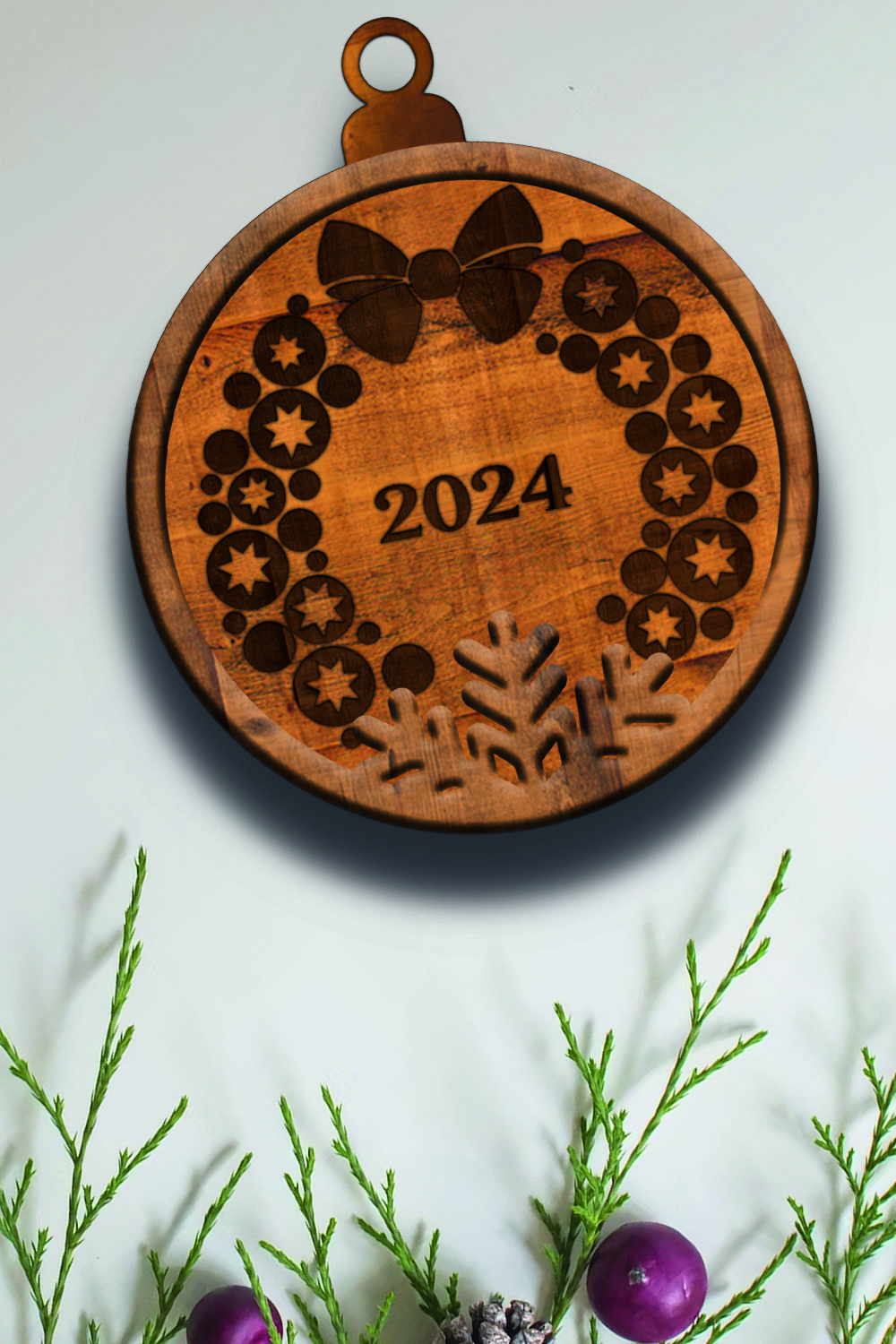 2024 New Year Ornament, Home Decor