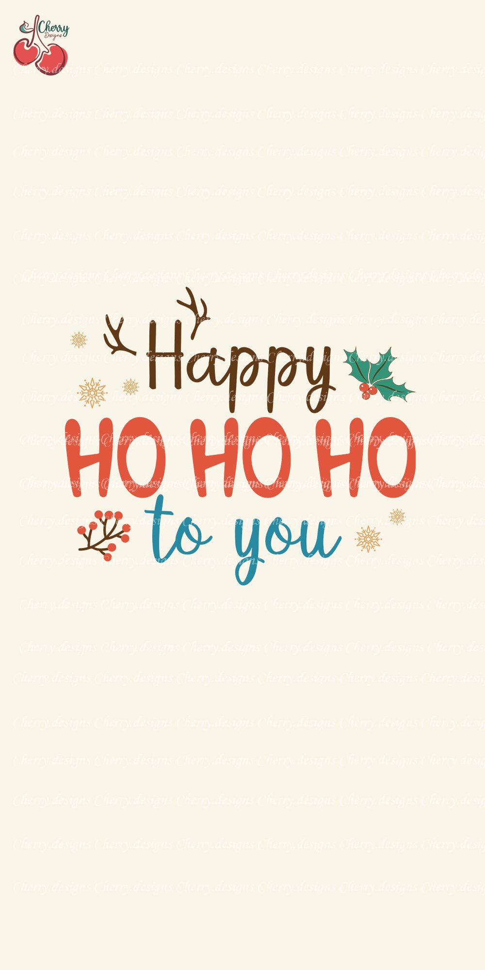 Happy Ho Ho Ho SVG, Funny Christmas SVG, Xmas Quotes SVG