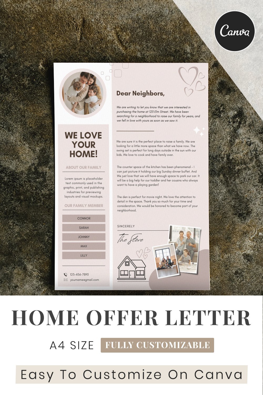 Editable Home Offer Template (2078078)