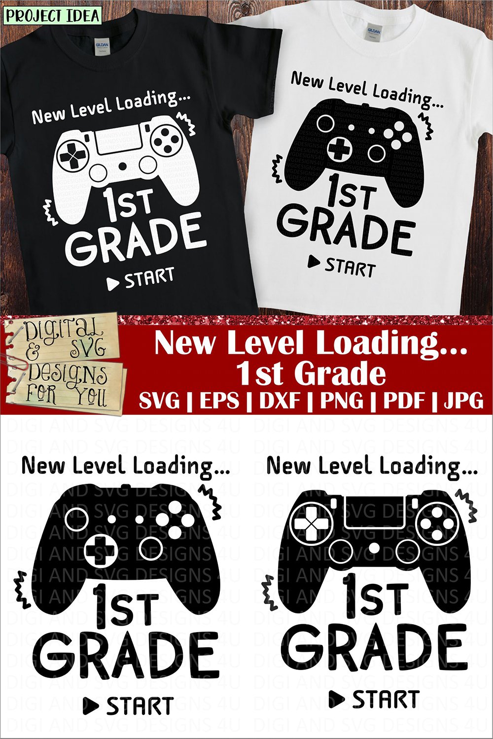 New Level Loading 1st Grade | Gaming Back To School