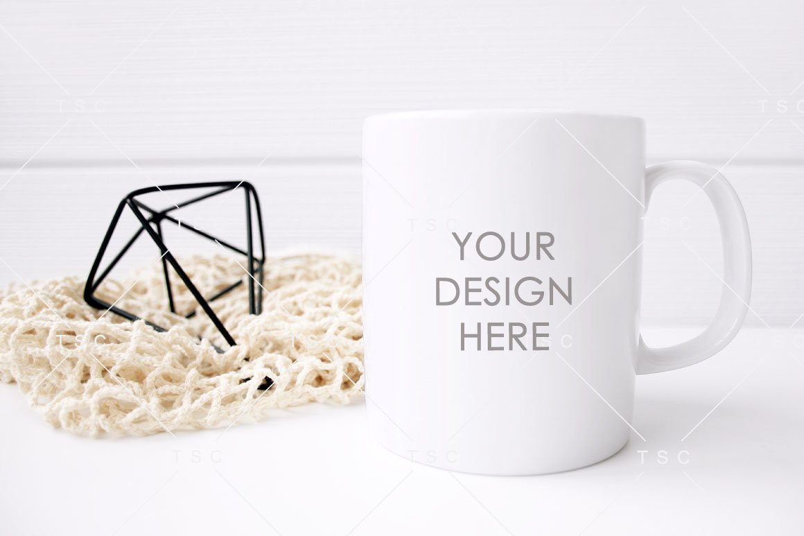 White Mug Mockup (239663)