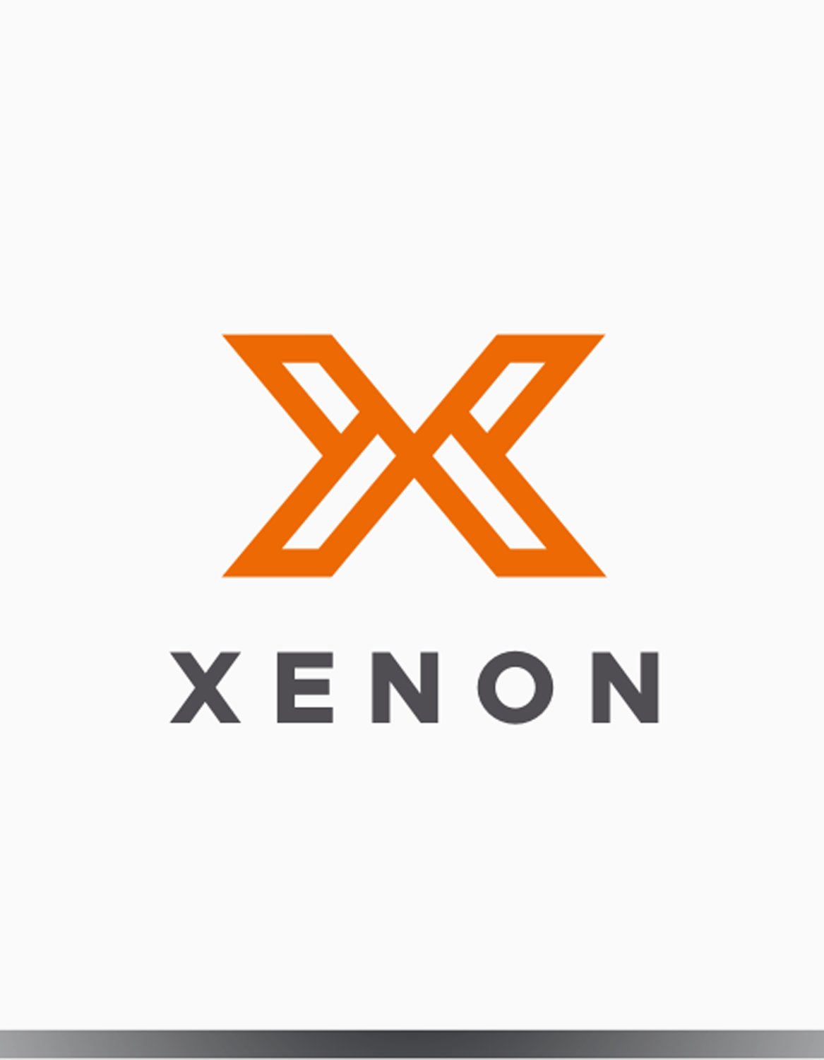 Xenon Letter X vector logo design template (3166064)